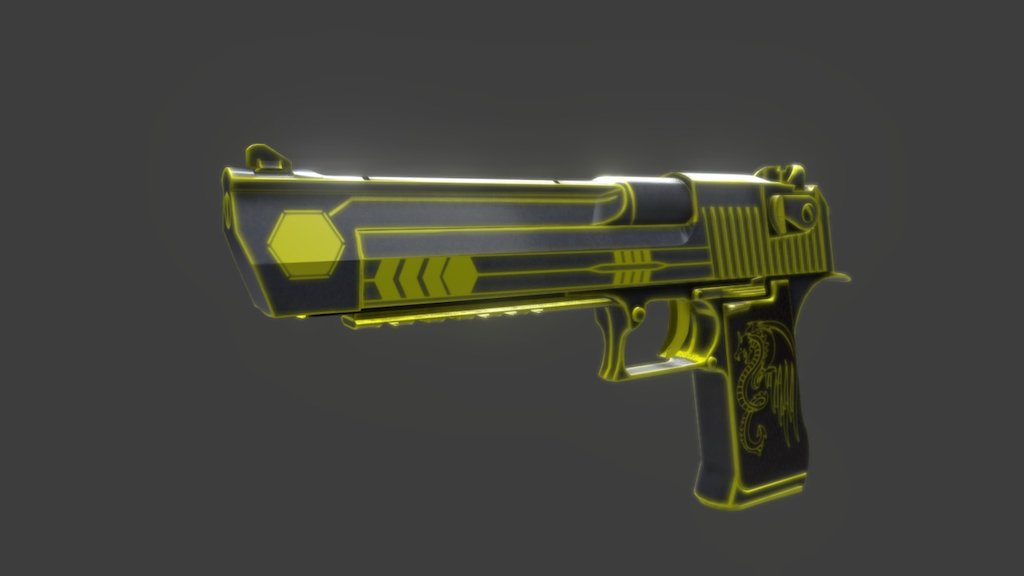 Deagle Catalyst - 3D model by dcchill [102af19] - Sketchfab