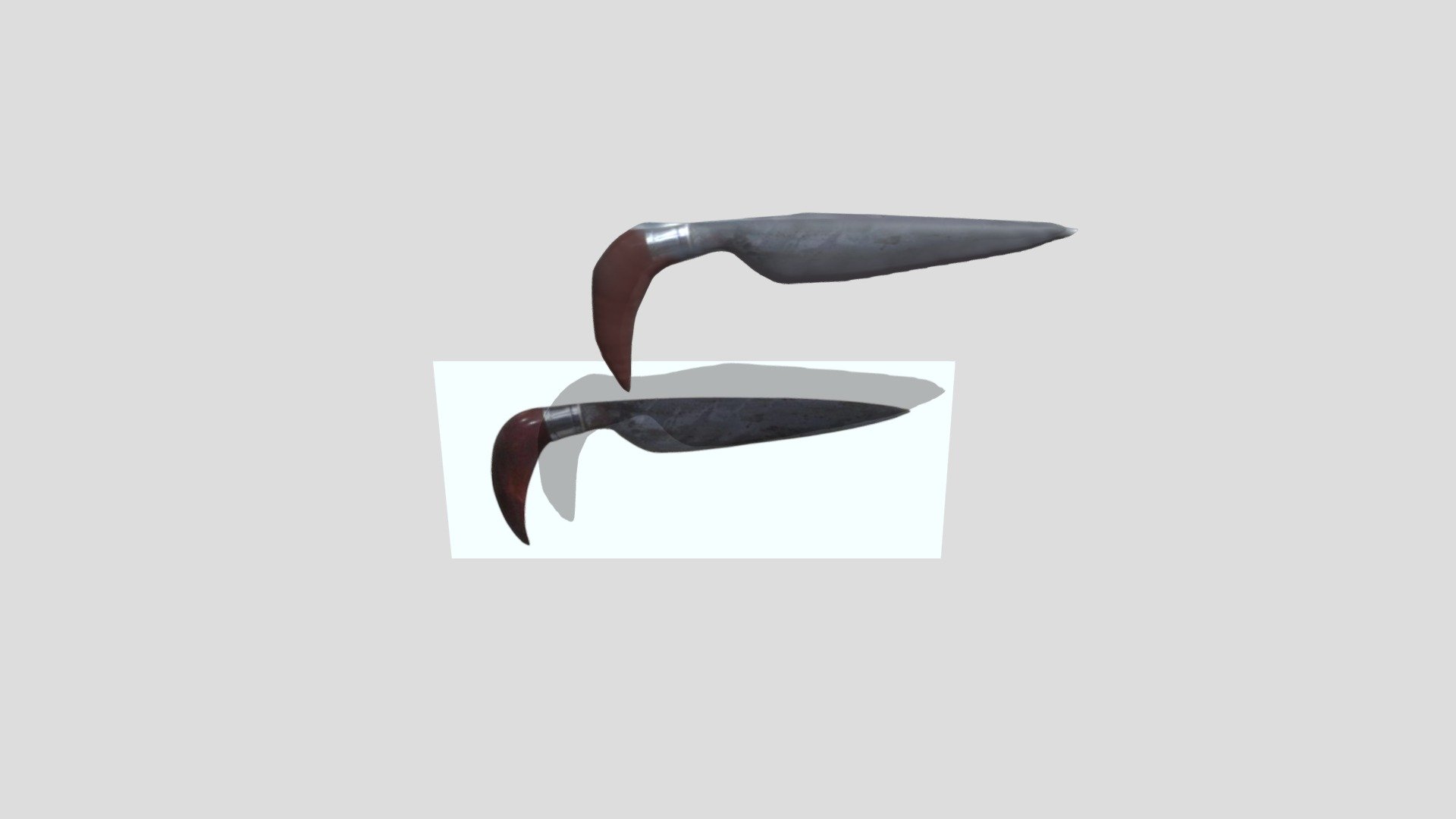 Badik - 3D model by erlindarna7 [102f099] - Sketchfab