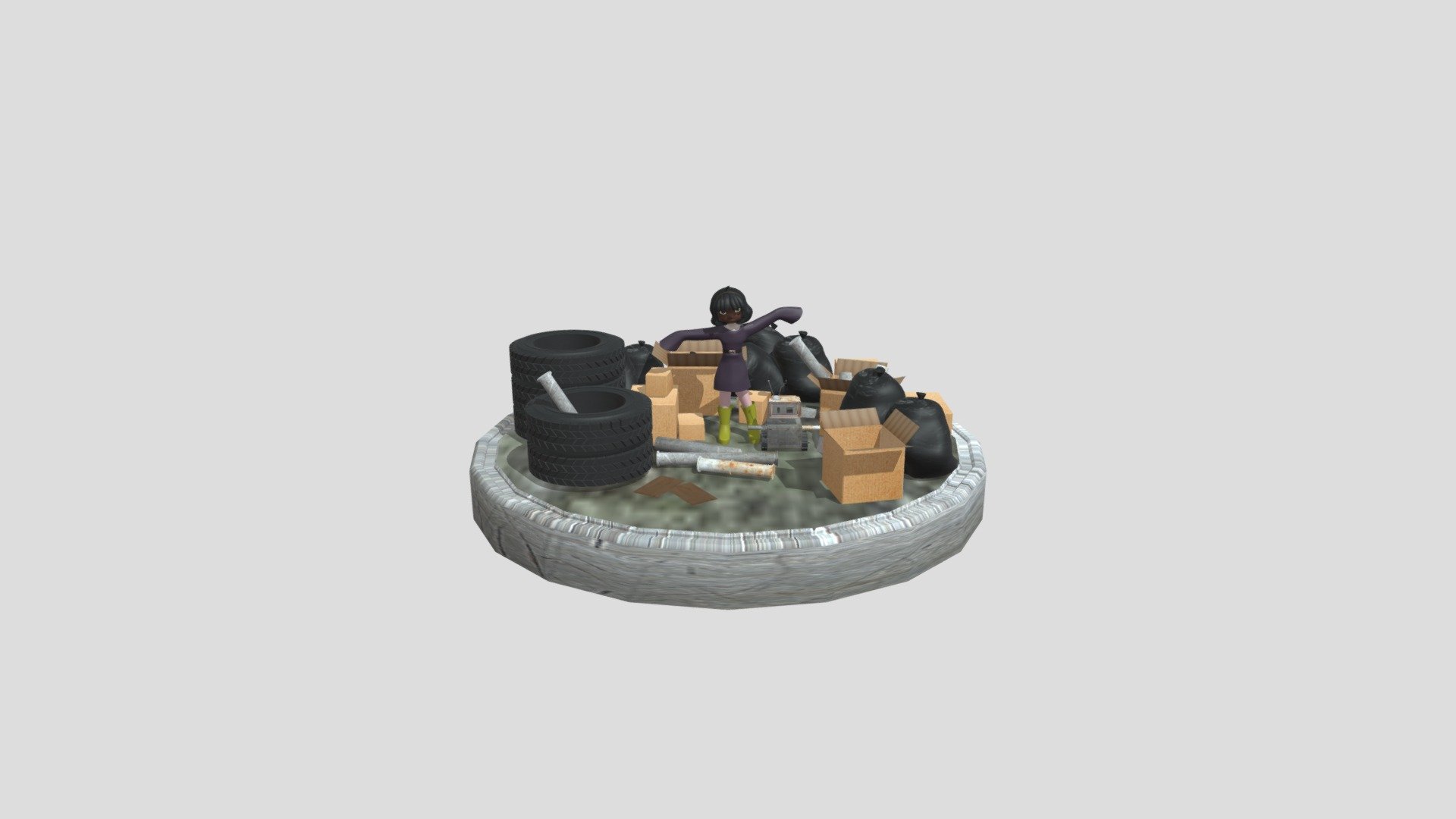 Turntable - 3D model by lpicken1 [1030a16] - Sketchfab