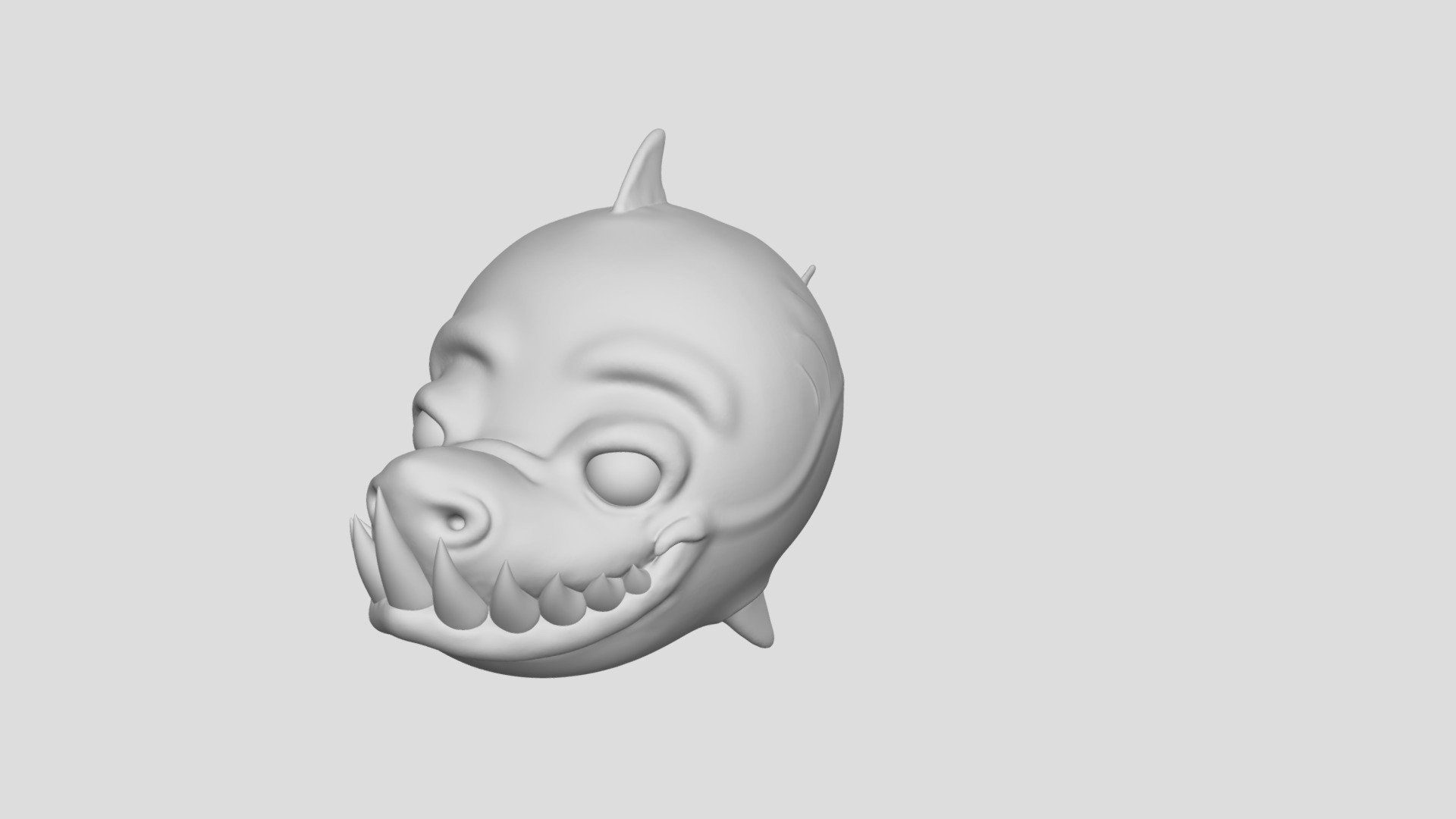 Derpy_Shark - 3D model by the_okaysian [1032076] - Sketchfab