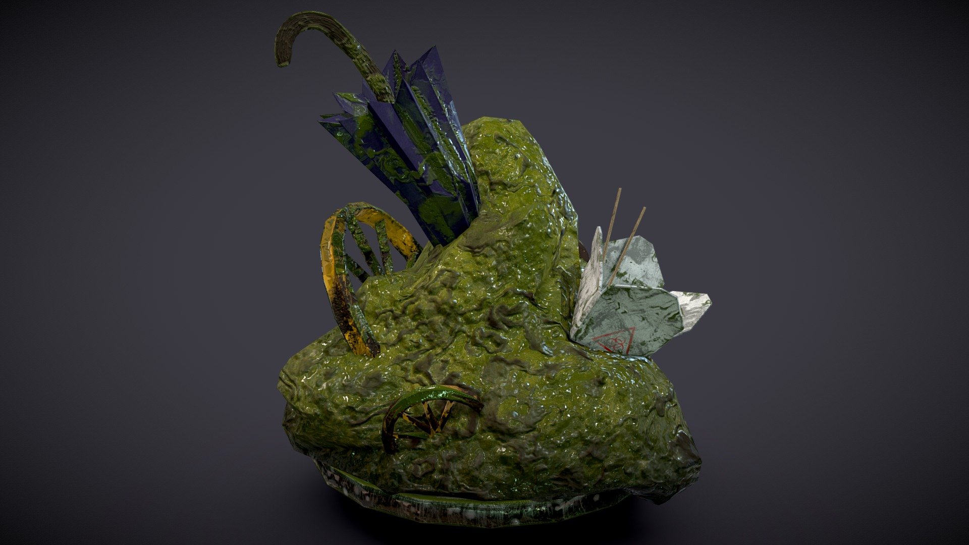 Trash Heap - 3D model by brookels [10320ca] - Sketchfab