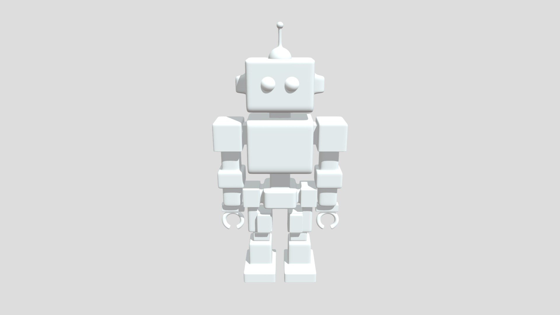 Robot - Download Free 3D model by S4r43l [1033923] - Sketchfab