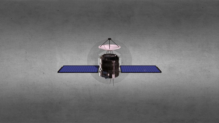 Satellite 3D models - Sketchfab