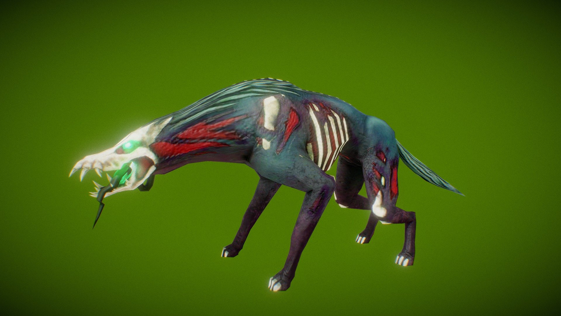 Fleshrend Howler - Buy Royalty Free 3D model by Luna Studio ...