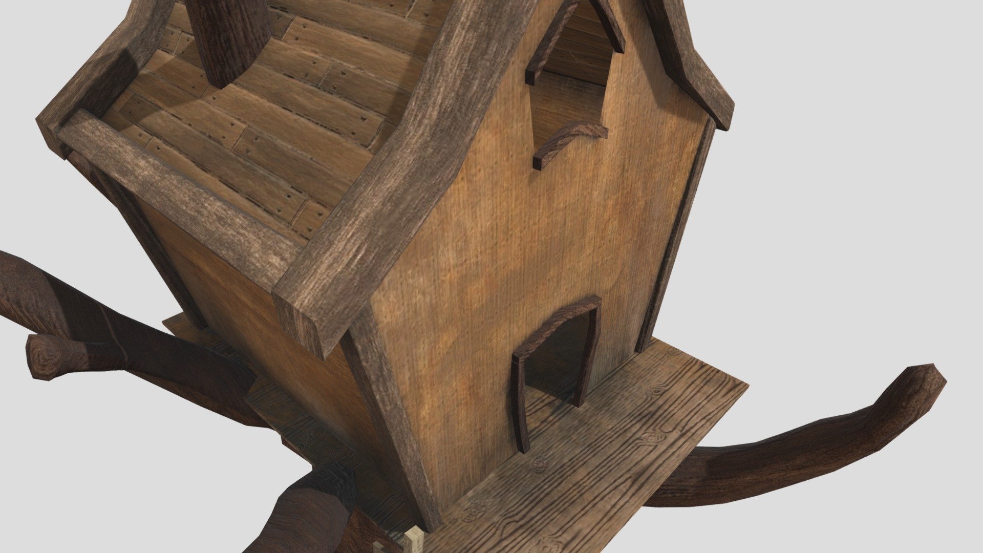 Tree house - 3D model by woutermetkaas [10343d8] - Sketchfab