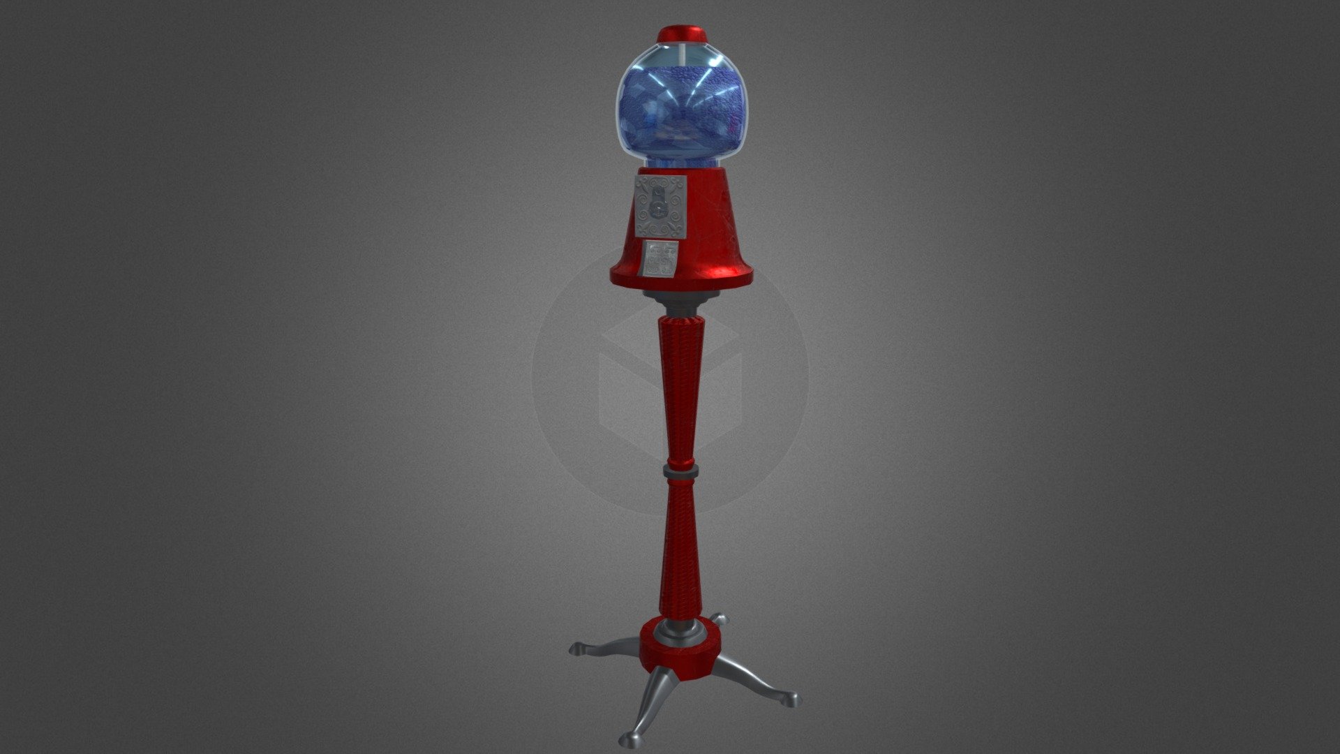 Gumball Machine - 3D model by LibraHades [10361e4] - Sketchfab