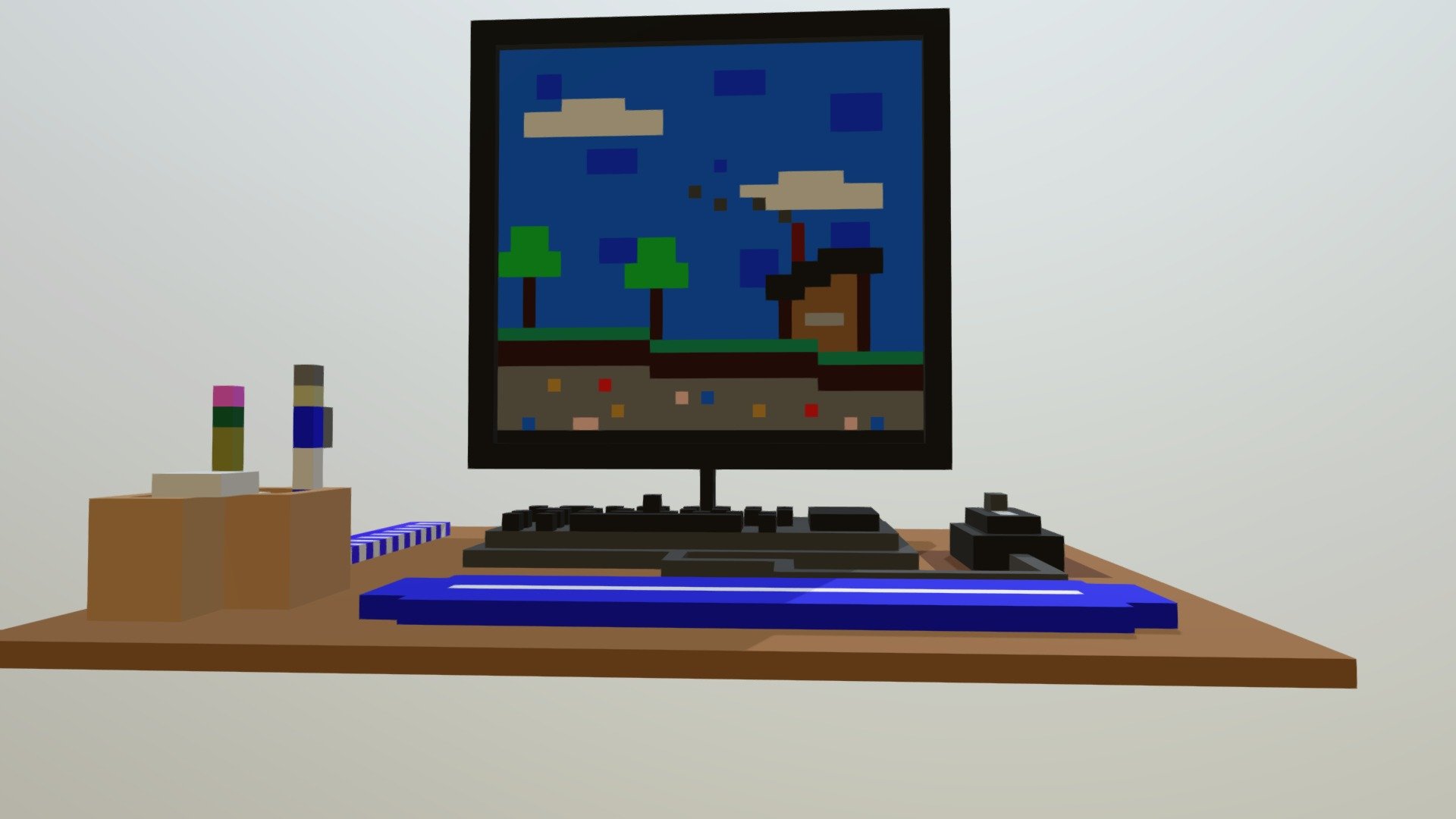 Computer - 3D model by AidenP1683 [1036d7e] - Sketchfab