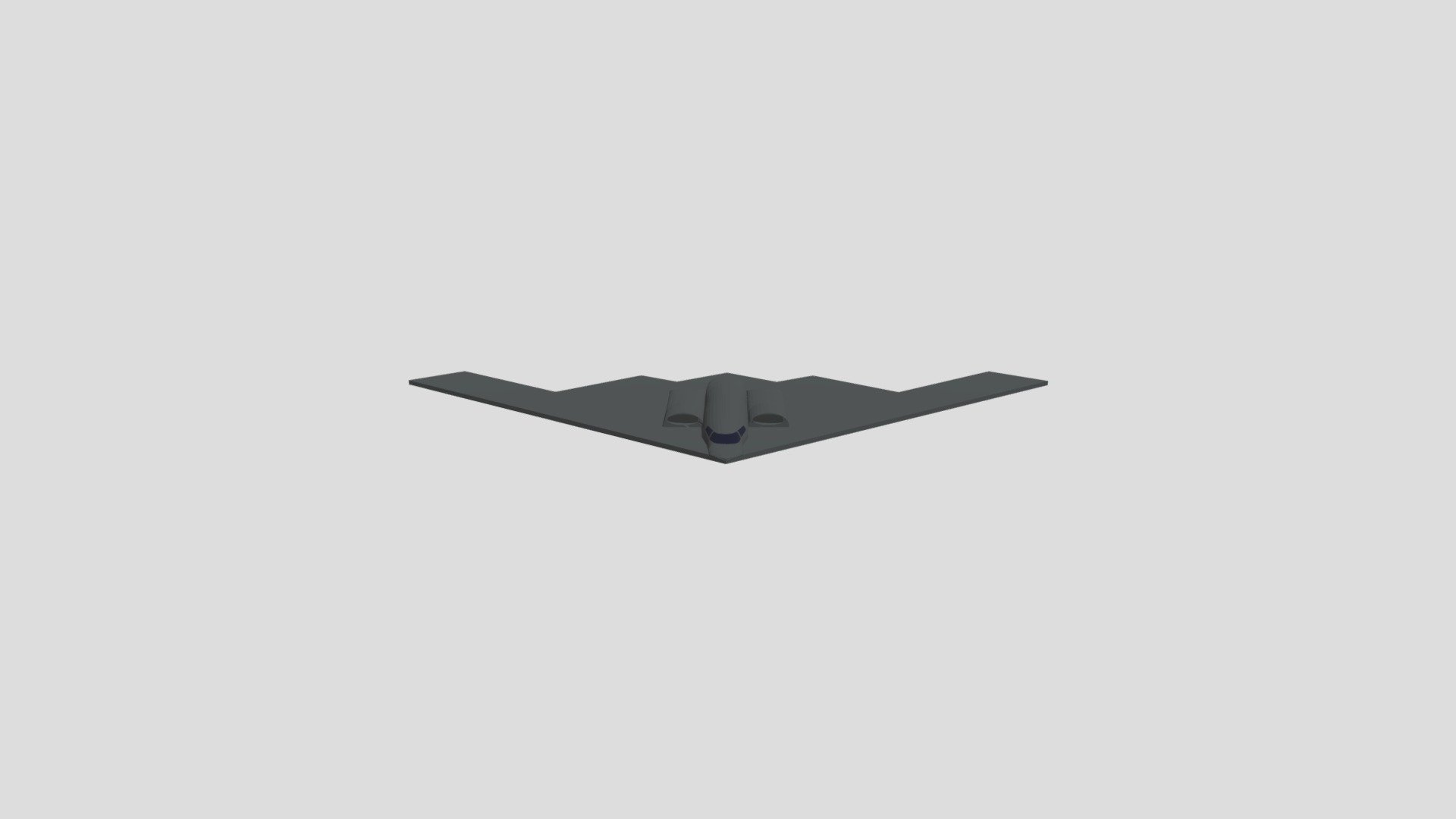 b2 stealth bomber - Download Free 3D model by CreaDX [103774b] - Sketchfab