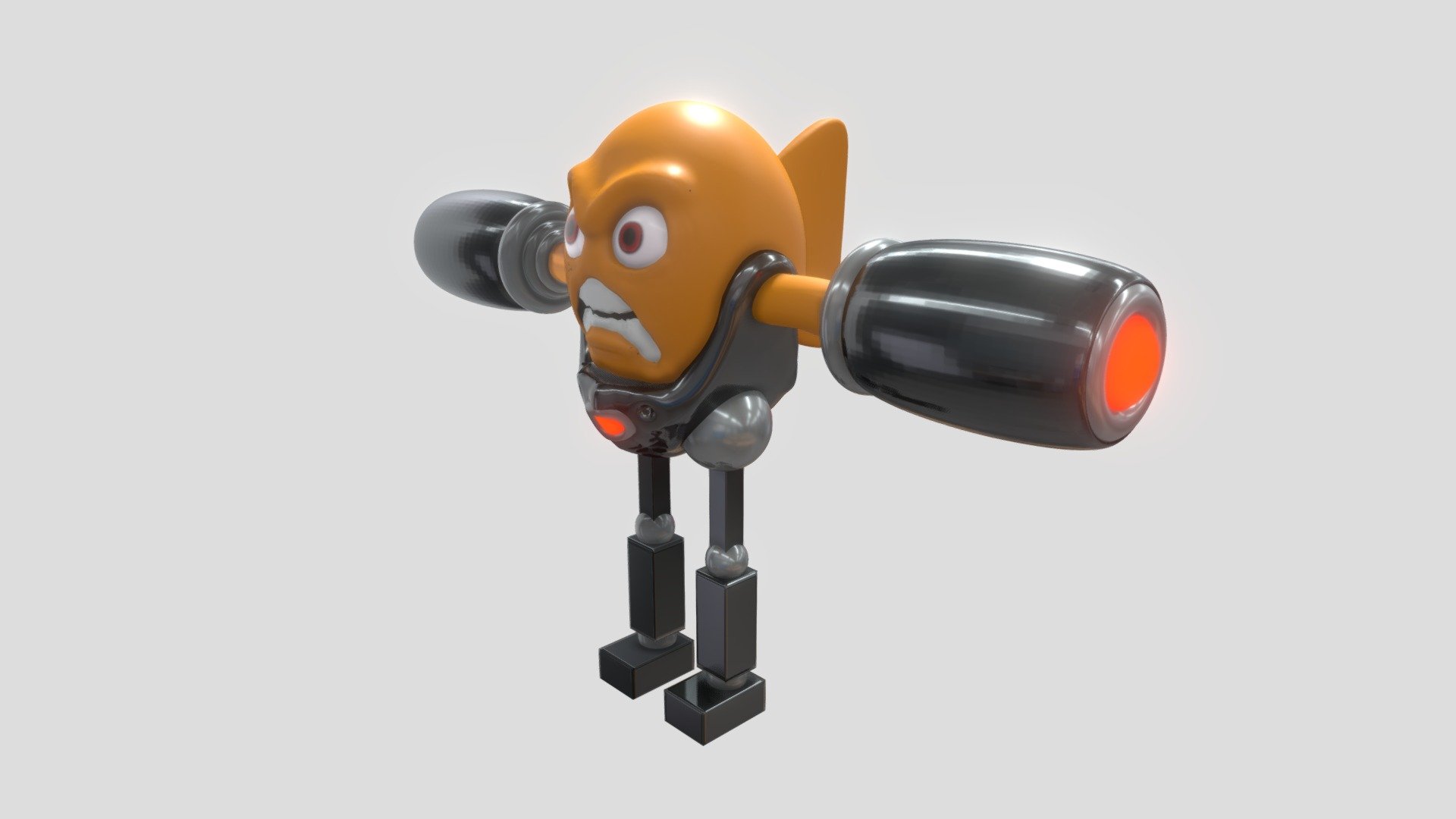 Angry Goldi - Finn - 3D model by Jacob Quintana (@jacobq1004) [1037d57 ...