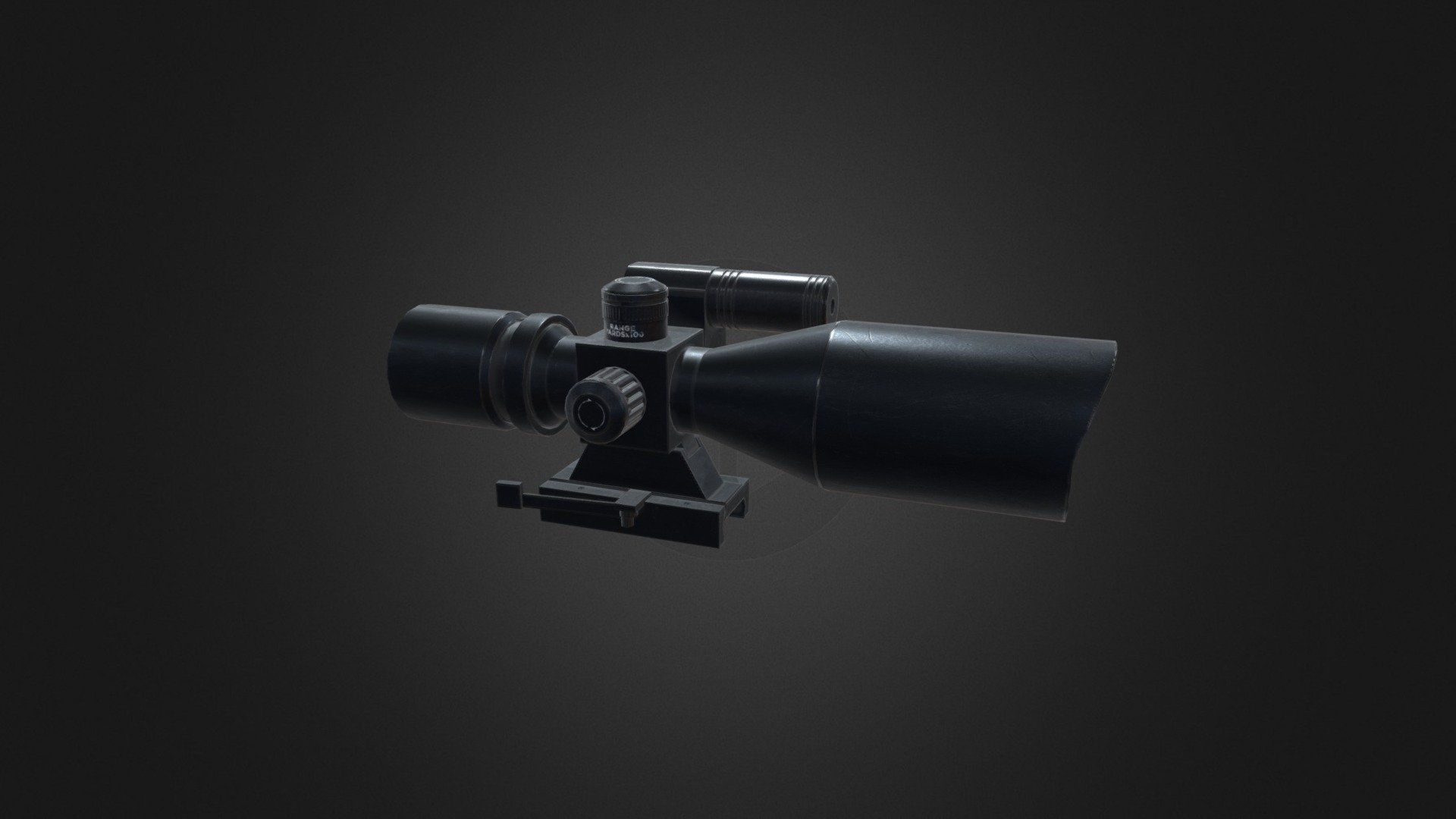 Rifle Scope - Download Free 3D model by MuratCanBayramcavus ...