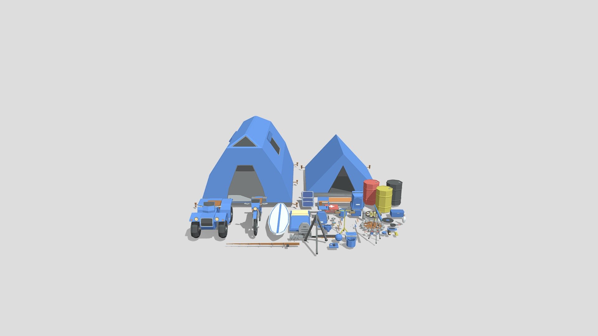 Set Of Simple Assets Part Two - 3D model by A.R.S|T. (@arseniy3600 ...