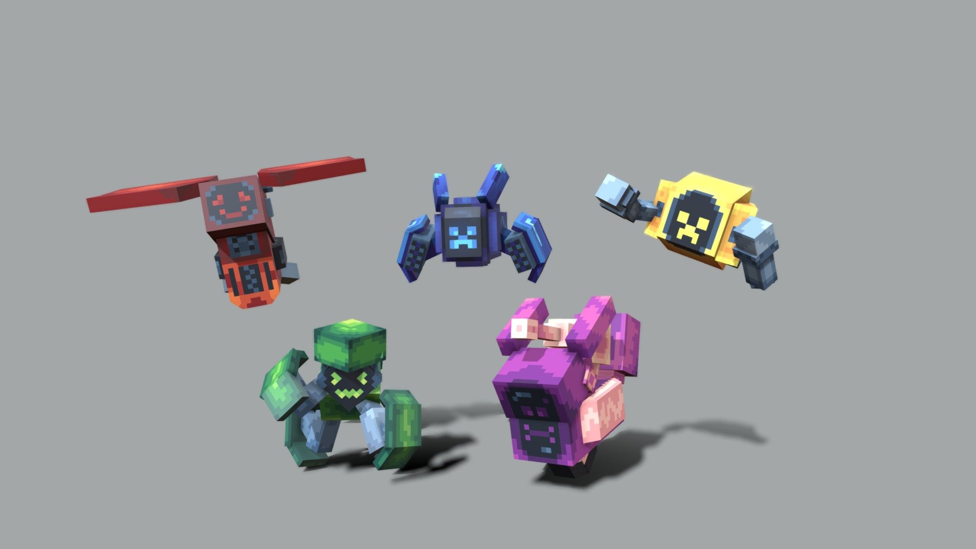 Robot Pet - 3D model by Nyux xi (@Nyuxxi) [103ab64] - Sketchfab