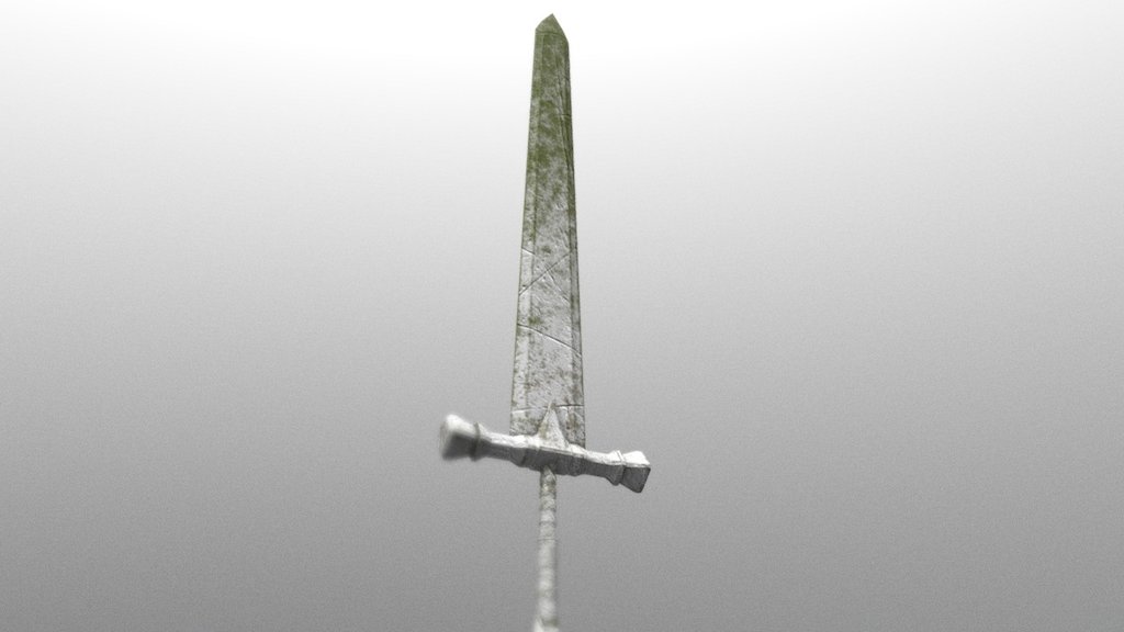 Stone Sword - 3D model by NidhugL [103c024] - Sketchfab
