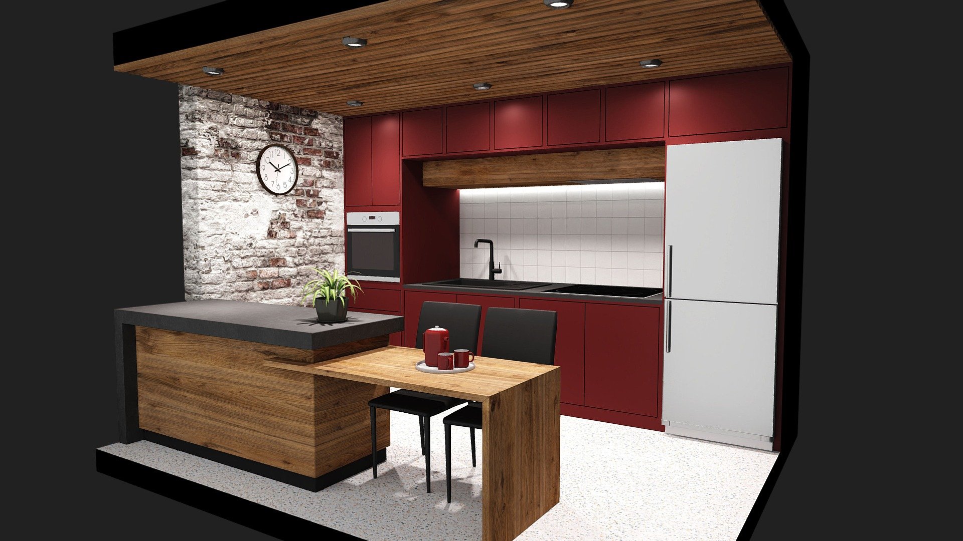 Another kitchen - baking - Buy Royalty Free 3D model by RaynaudL (@fts ...