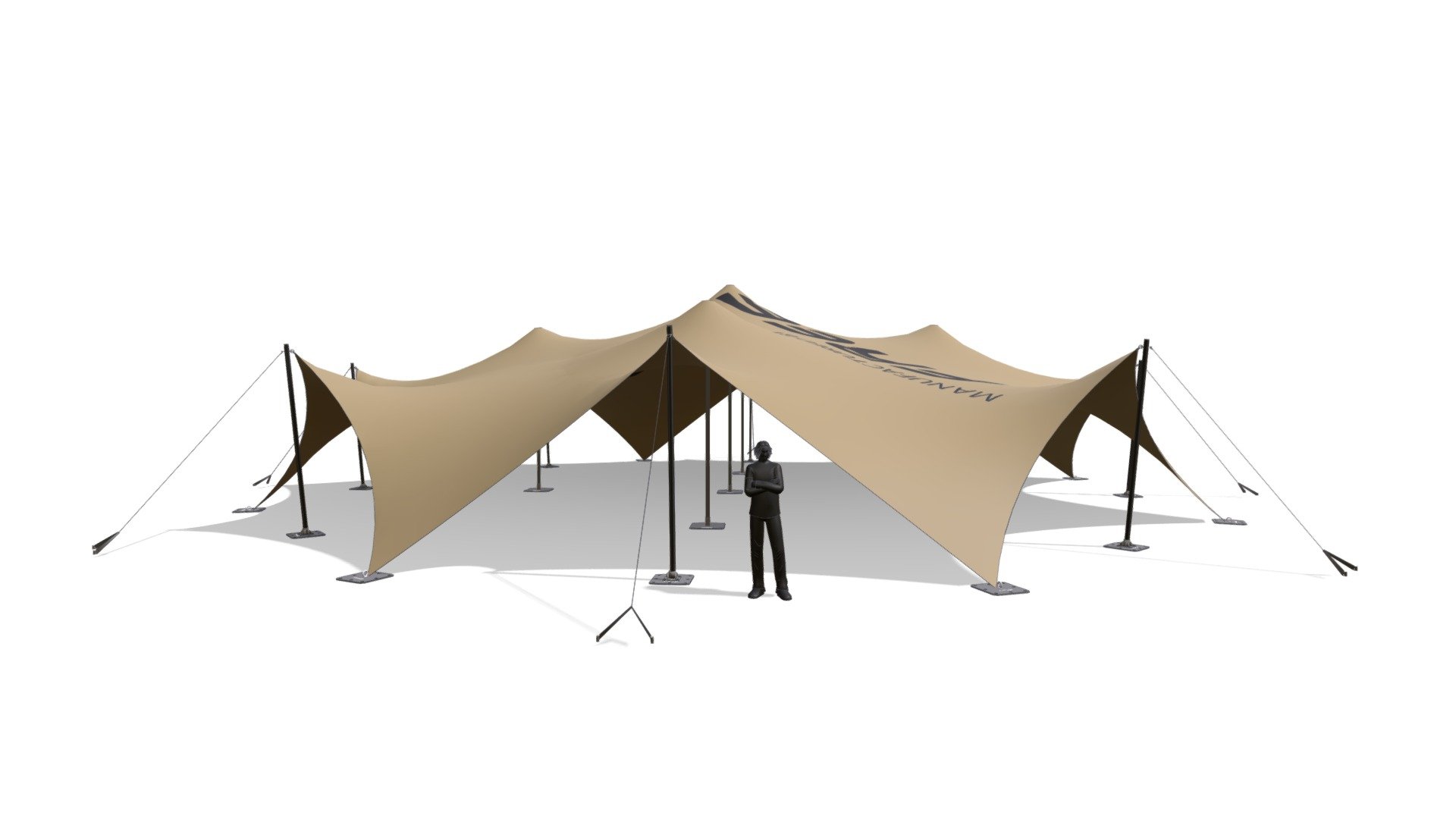 Octo-286 - Rigging Model - 3D model by FREEFORM® STRETCH TENTS ...