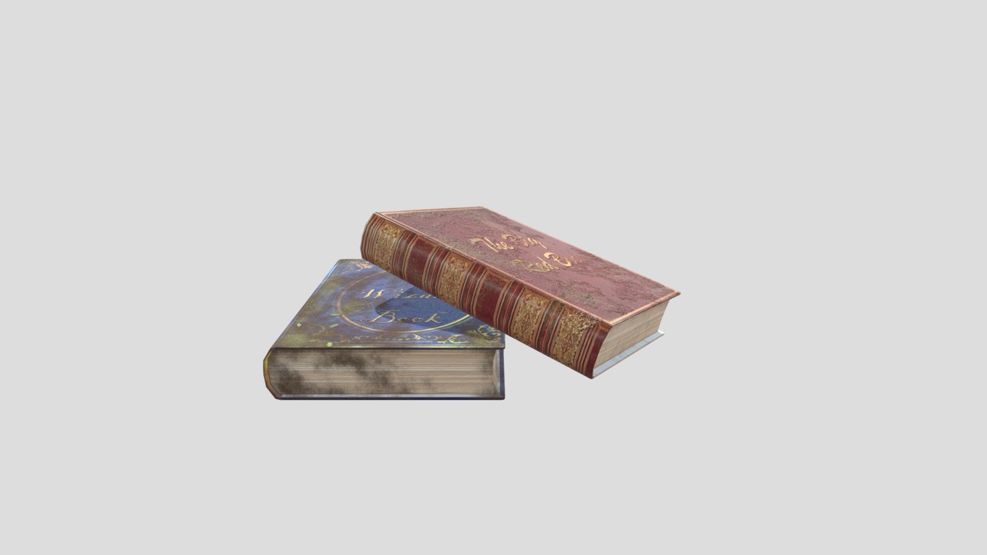 Books - 3D model by chriswoooten [103d83f] - Sketchfab