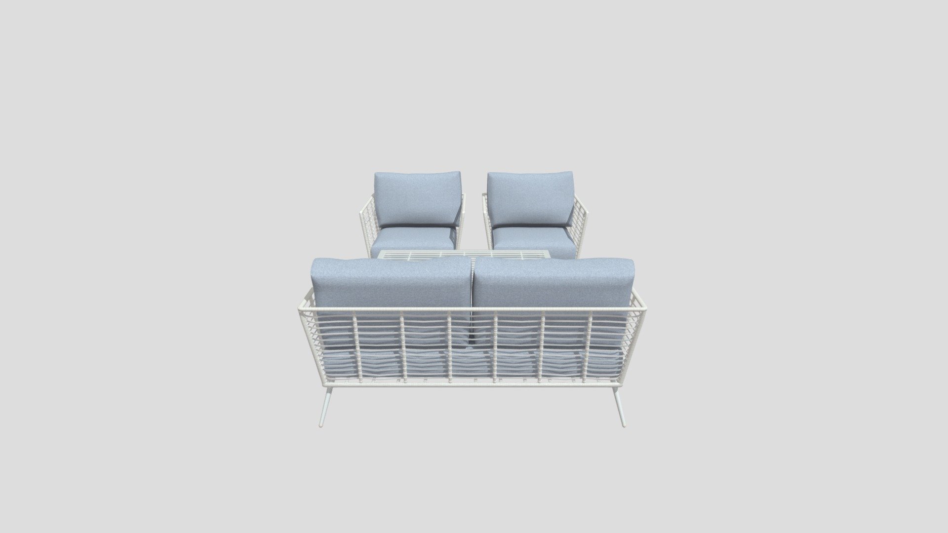 Bari sofa set - Buy Royalty Free 3D model by 3DImaginationHub [1040f55 ...