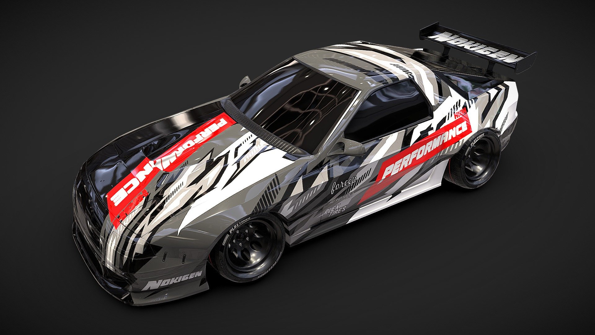 MAZDA SAVANNA RX7 - GAME READY - 3D model by Plexus Game (@plexusgame ...