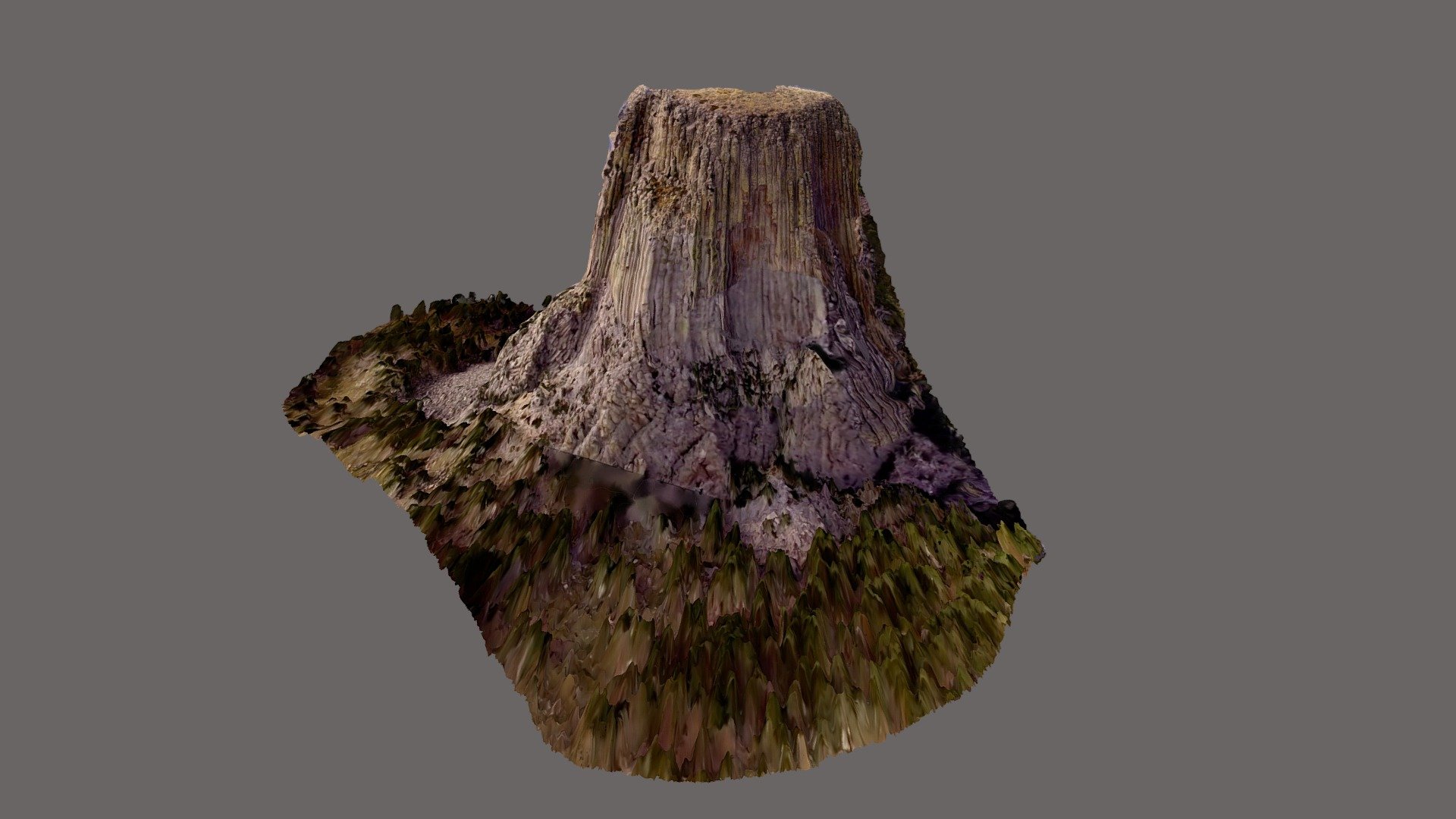 Devils Tower, Wyoming, USA - Download Free 3D model by Sara Carena ...