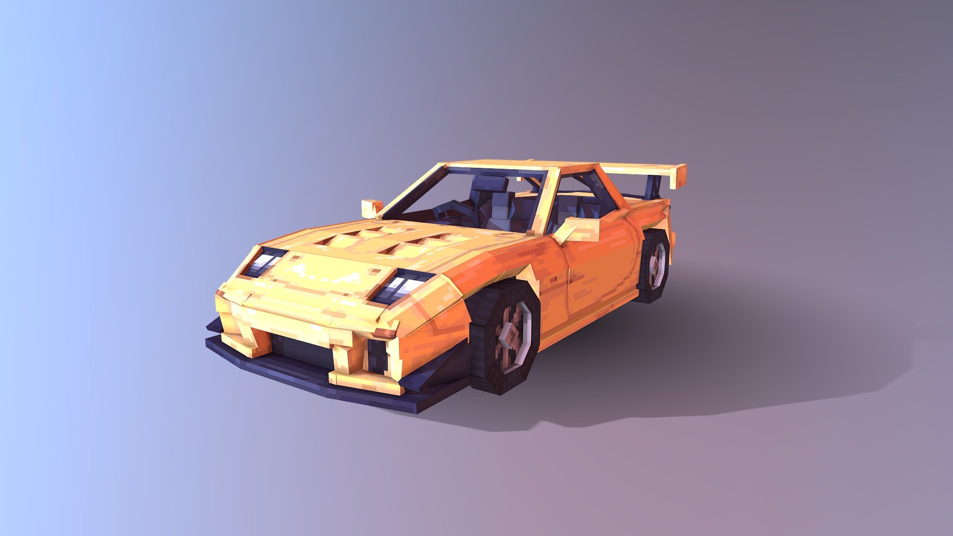 Mazda RX-7 - 3D model by SneakyDanny [1042de0] - Sketchfab