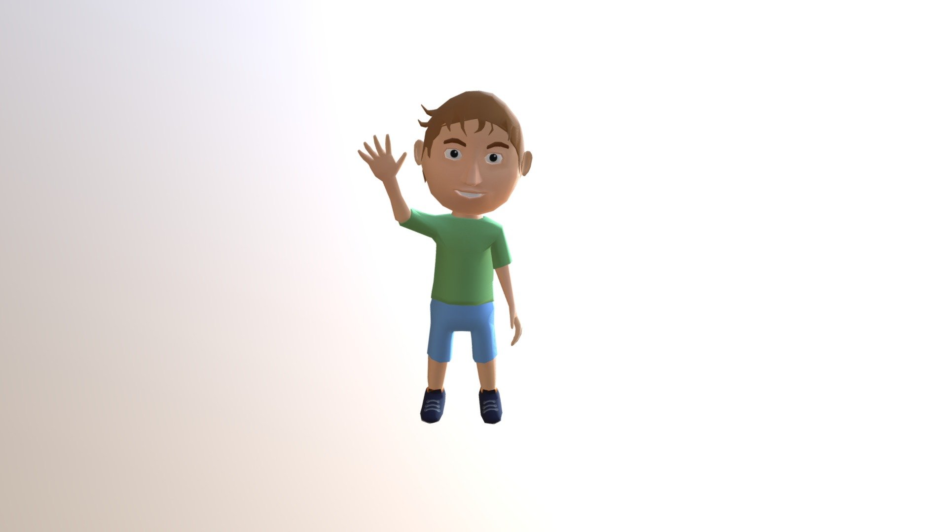 Yancy One Hand Up Pose - 3D model by camcouto [1042f84] - Sketchfab