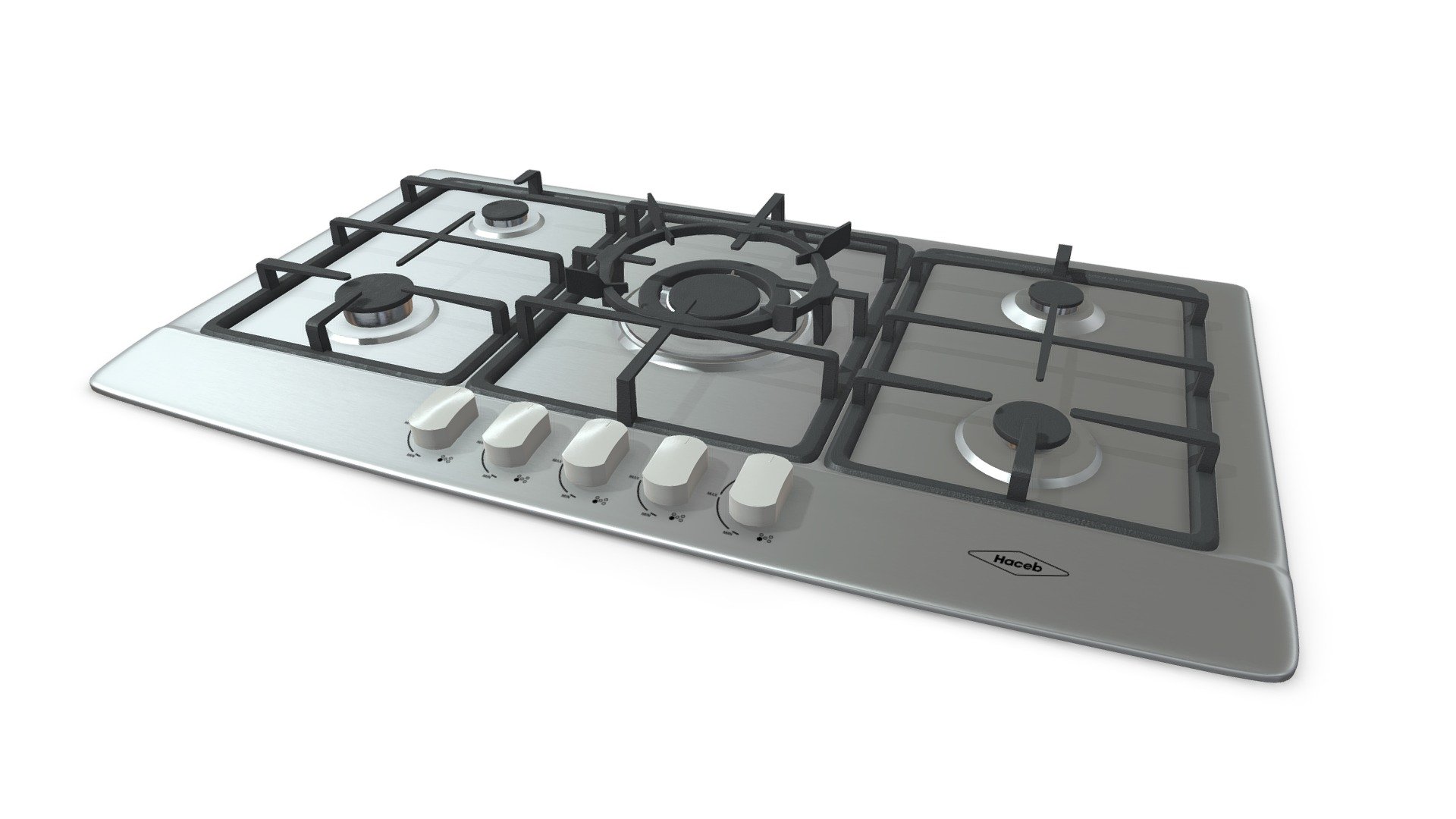 CUB AP CG 90 INOX 5P GN MF - Buy Royalty Free 3D model by Inmersivo S.A ...