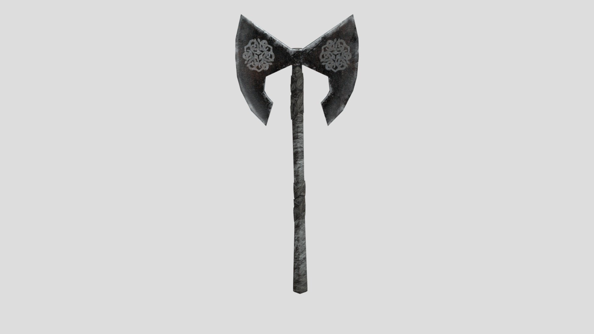 Double sided axe. - 3D model by Phobos20 [10443bb] - Sketchfab