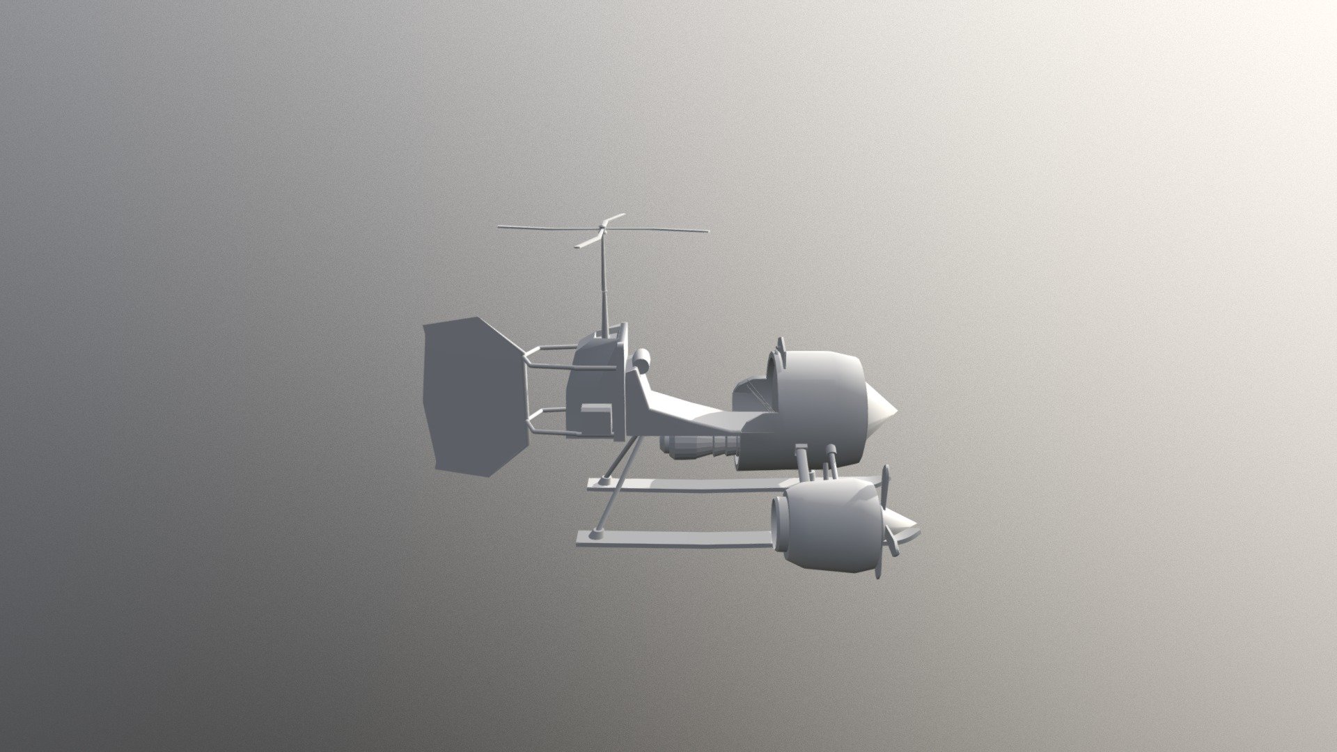 Turbo-Charged Flying Machine - 3D model by DavisTrevor [1045a06 ...