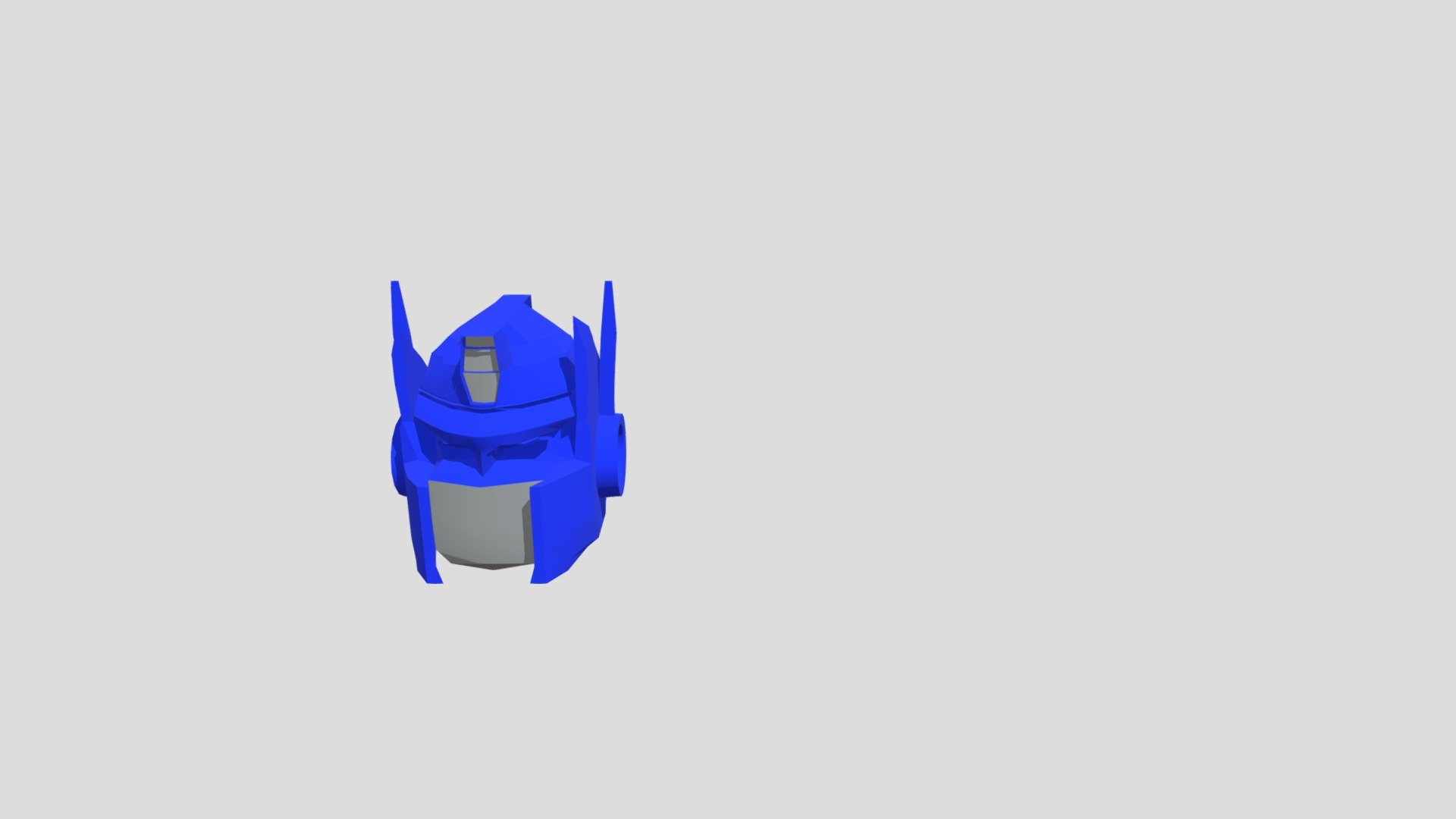 Optimus Prime Helmet 3D Print - Download Free 3D model by ...