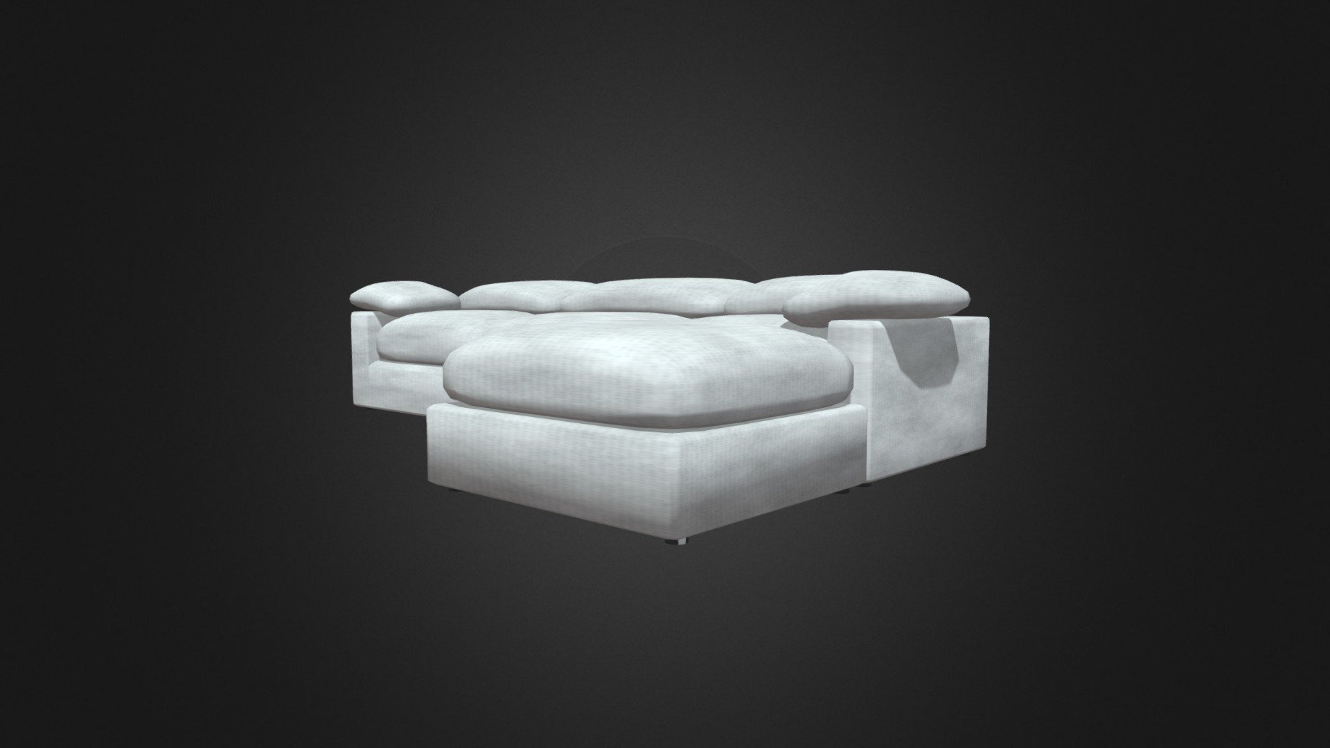 Rudy Sectional - Download Free 3D model by Purple Ark Studio (@PurpleArkStudio) [1046d43 ...