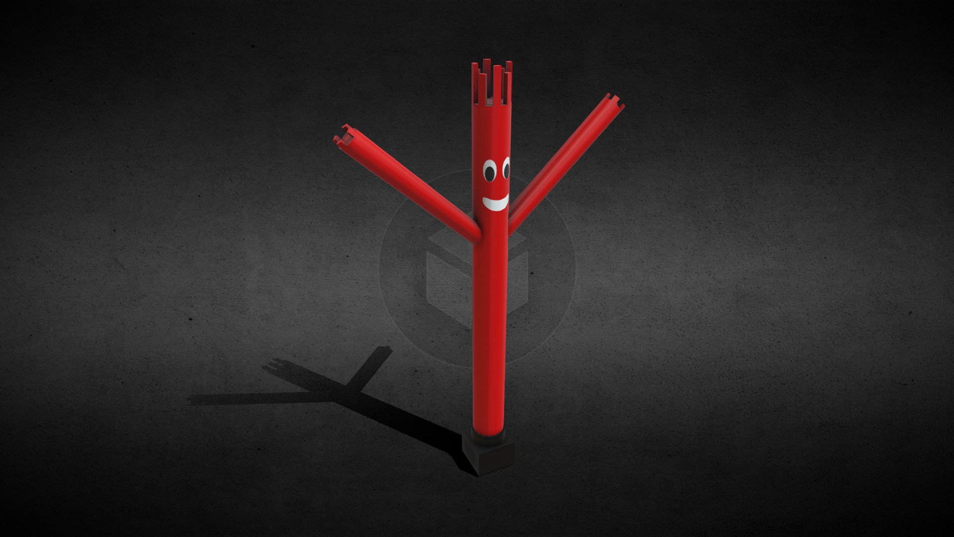 Wavy Inflatable Tube Man - 3D model by DittyDos [10478f1] - Sketchfab