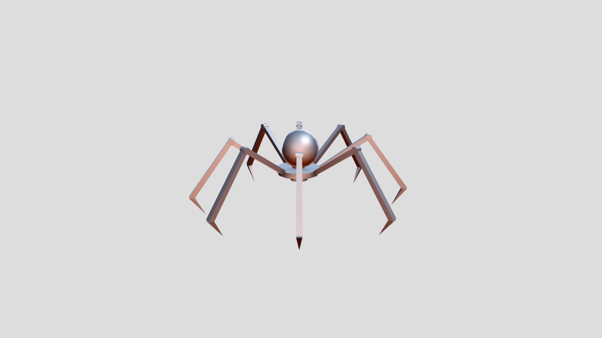 Spider - 3D model by ralphinyange [1048ac5] - Sketchfab