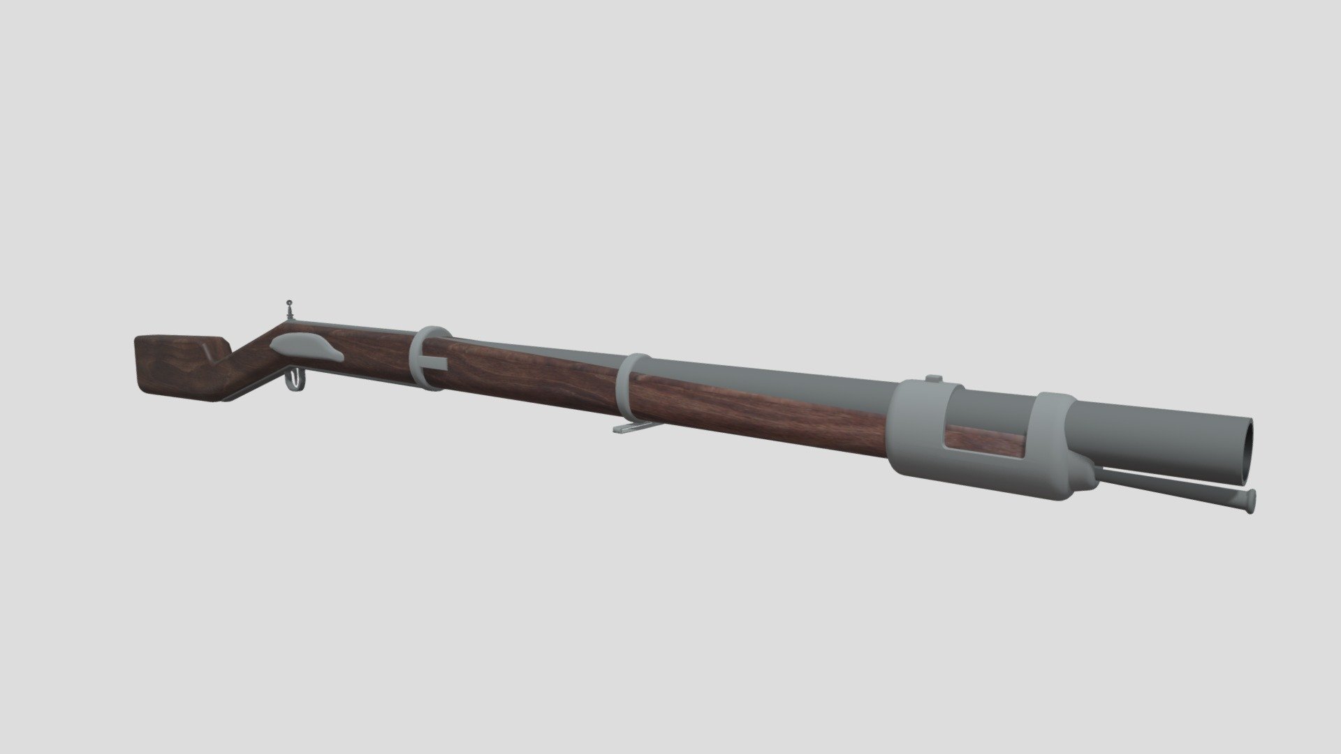 Musket - Download Free 3D model by Rajdev (@RajdevB) [1049068] - Sketchfab