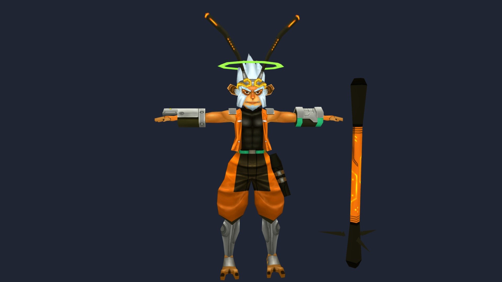 Wukong - Download Free 3D model by minhhoang252 [1049292] - Sketchfab