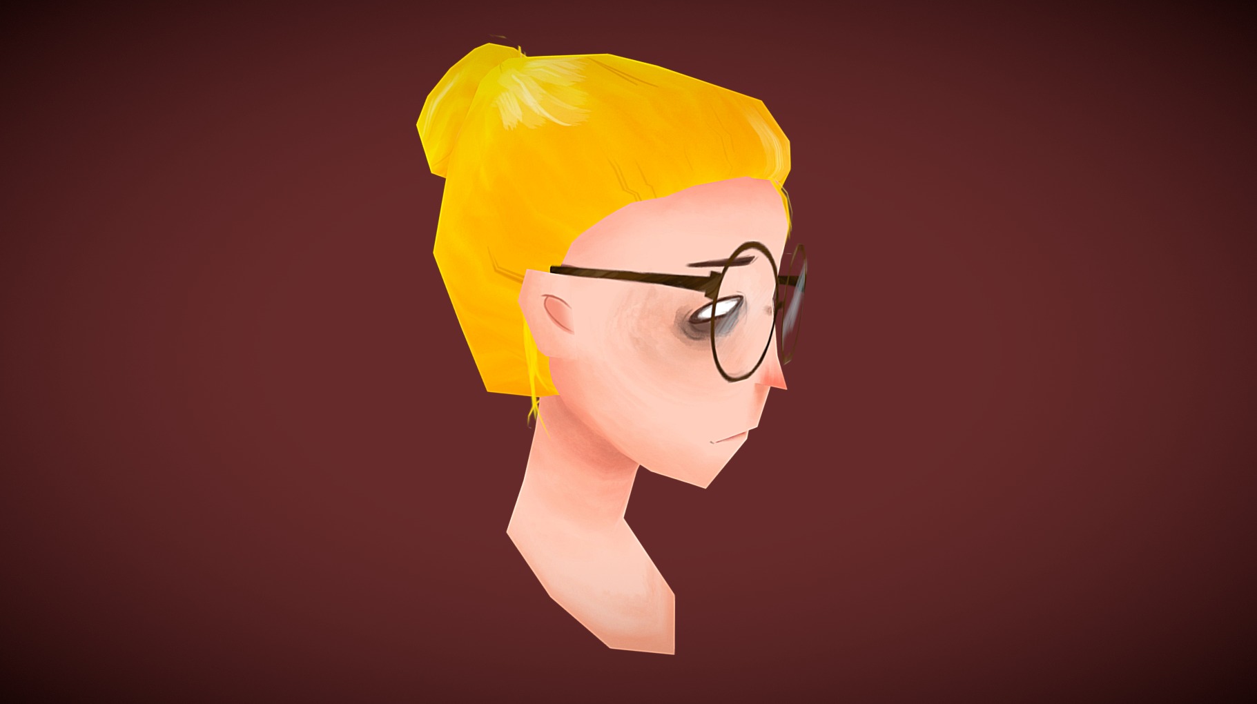 Girl 3d Model By Mn [104b597] Sketchfab