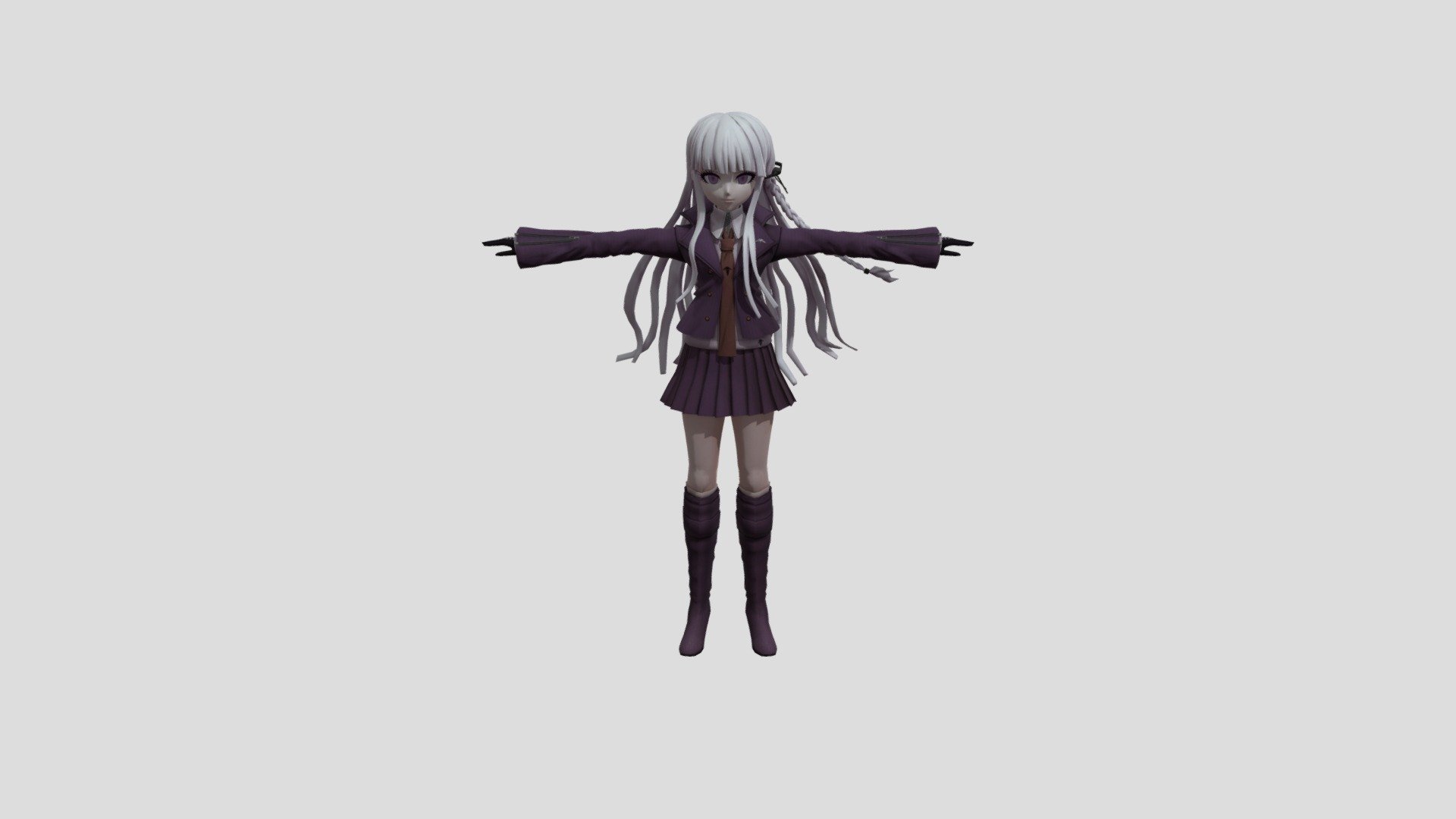 kyoko kirigiri - Download Free 3D model by Mex (@philliptj11) [104be88 ...
