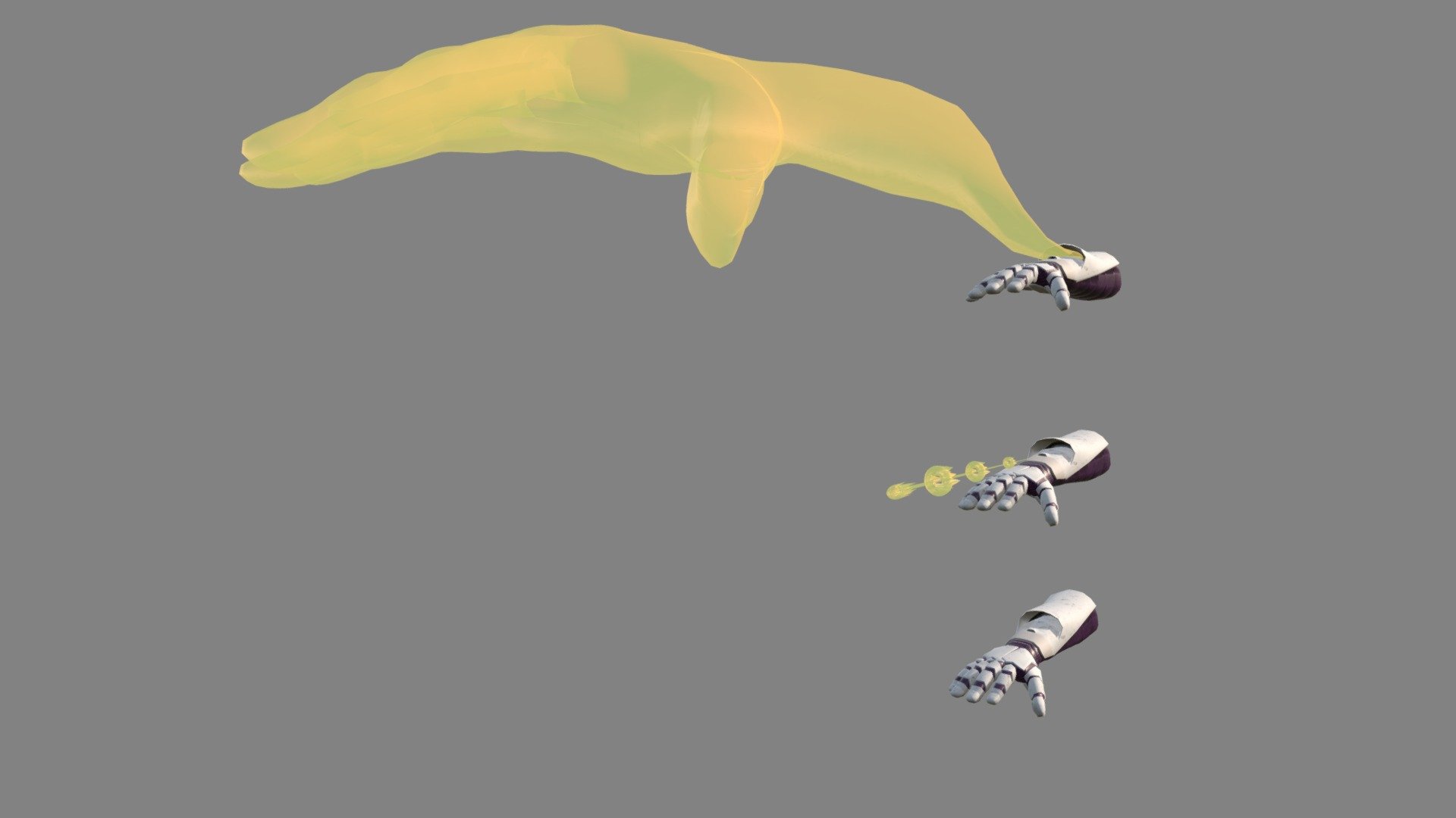 Concept Weapon - "God Hand" - 3D model by Starbucksdesigns [104c181 ...