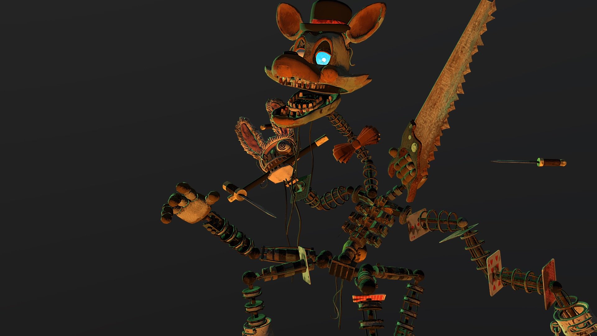 Fnaf-ar-magician-mangle - Download Free 3D model by Common_otter86 ...