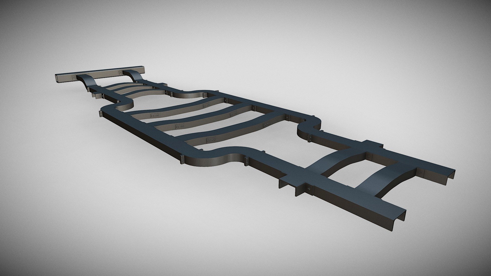 LADDER FRAME CHASSIS - Download Free 3D model by VR DESIGNER (@vr ...