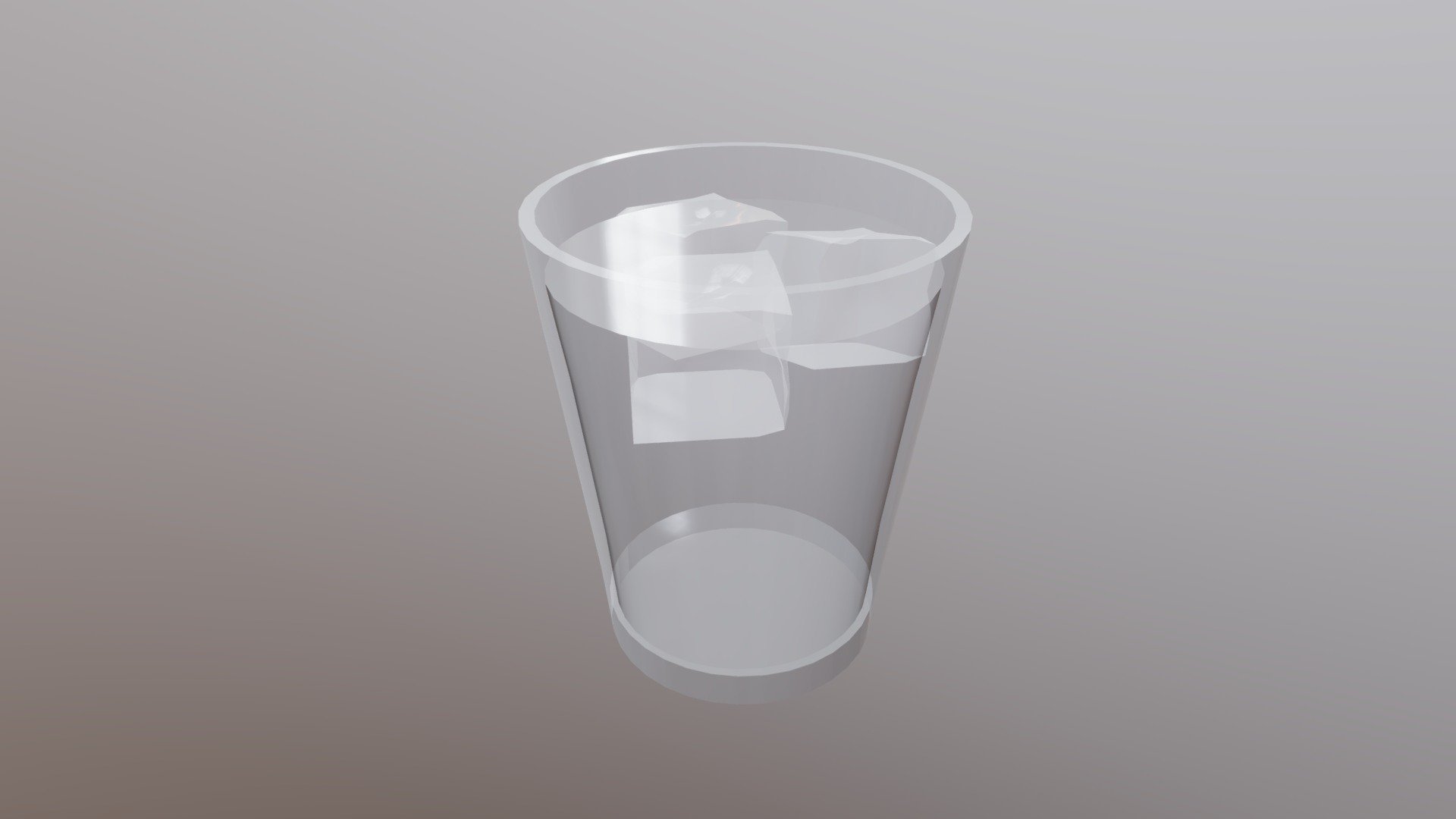 Water cup - 3D model by Bill Bui (@Billbui) [104d123] - Sketchfab