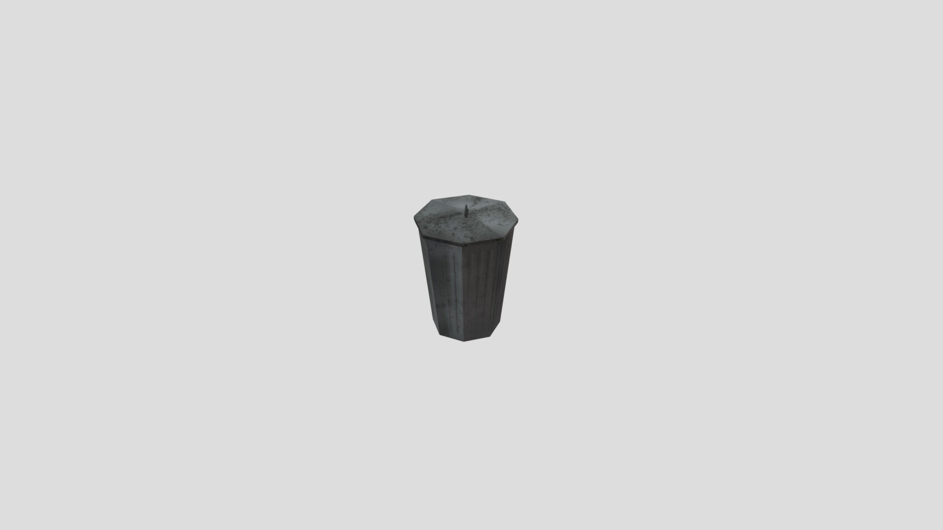 Trash Can LowPoly PSX Style - Download Free 3D model by tendies4days ...
