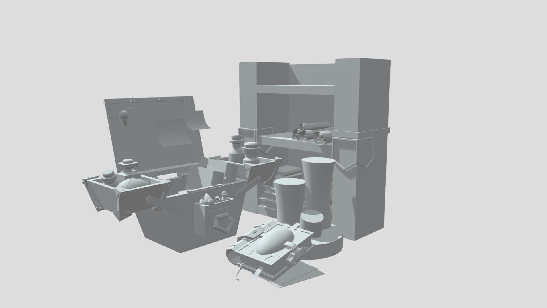 WitchBox_1_3 - 3D model by J.Loftin [104ec3a] - Sketchfab