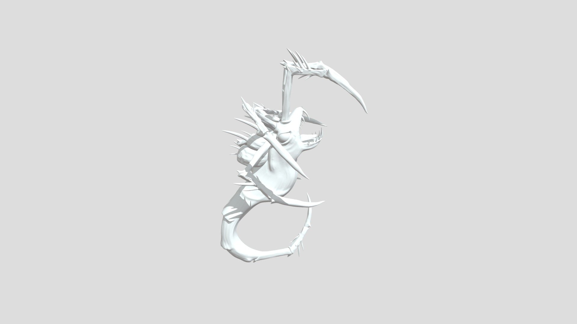 Shrimp-monster - 3D model by hudyakova.n.95 [104f679] - Sketchfab