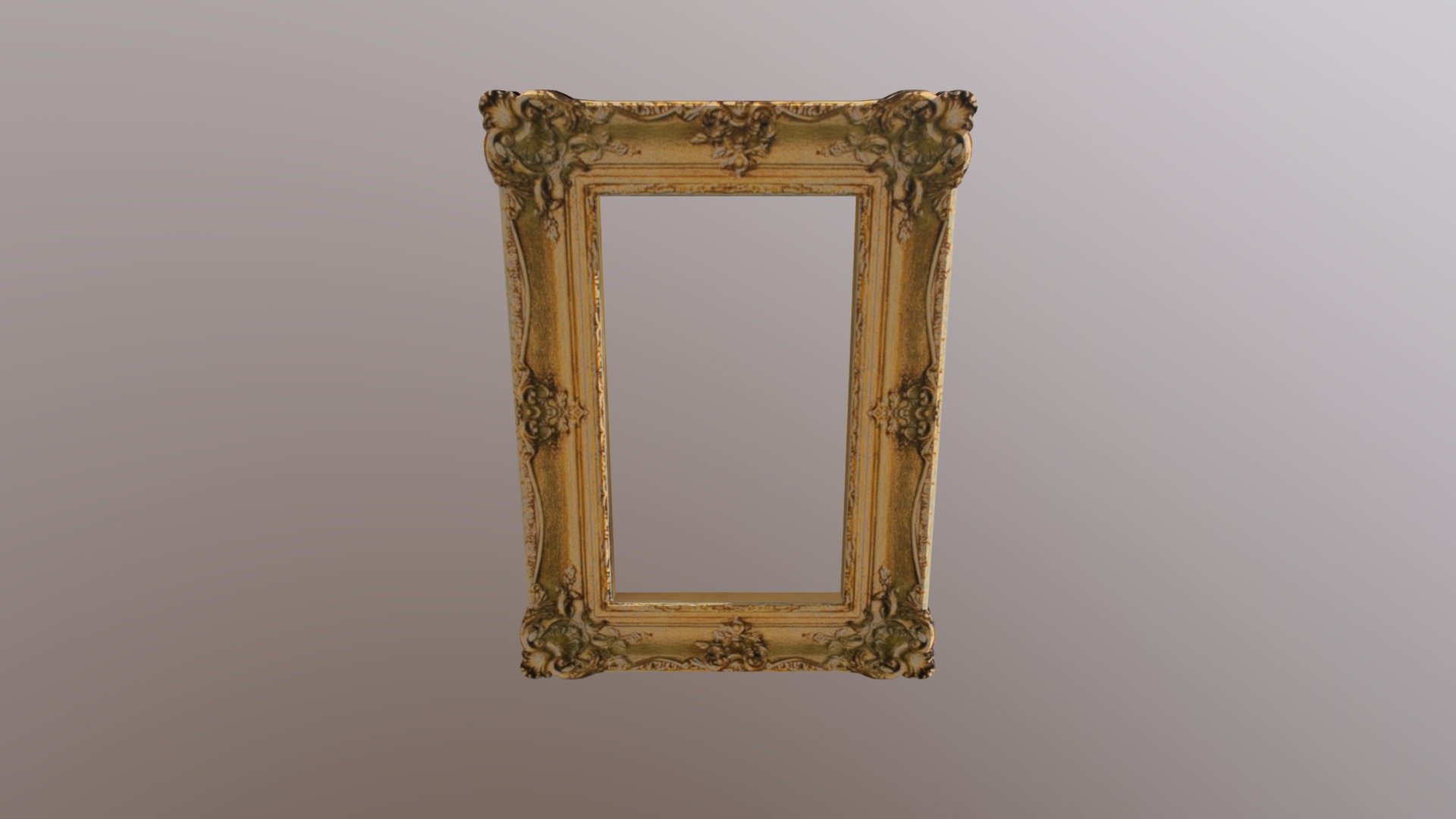 Painting Frame - 3D model by PoiModels [104f9f1] - Sketchfab