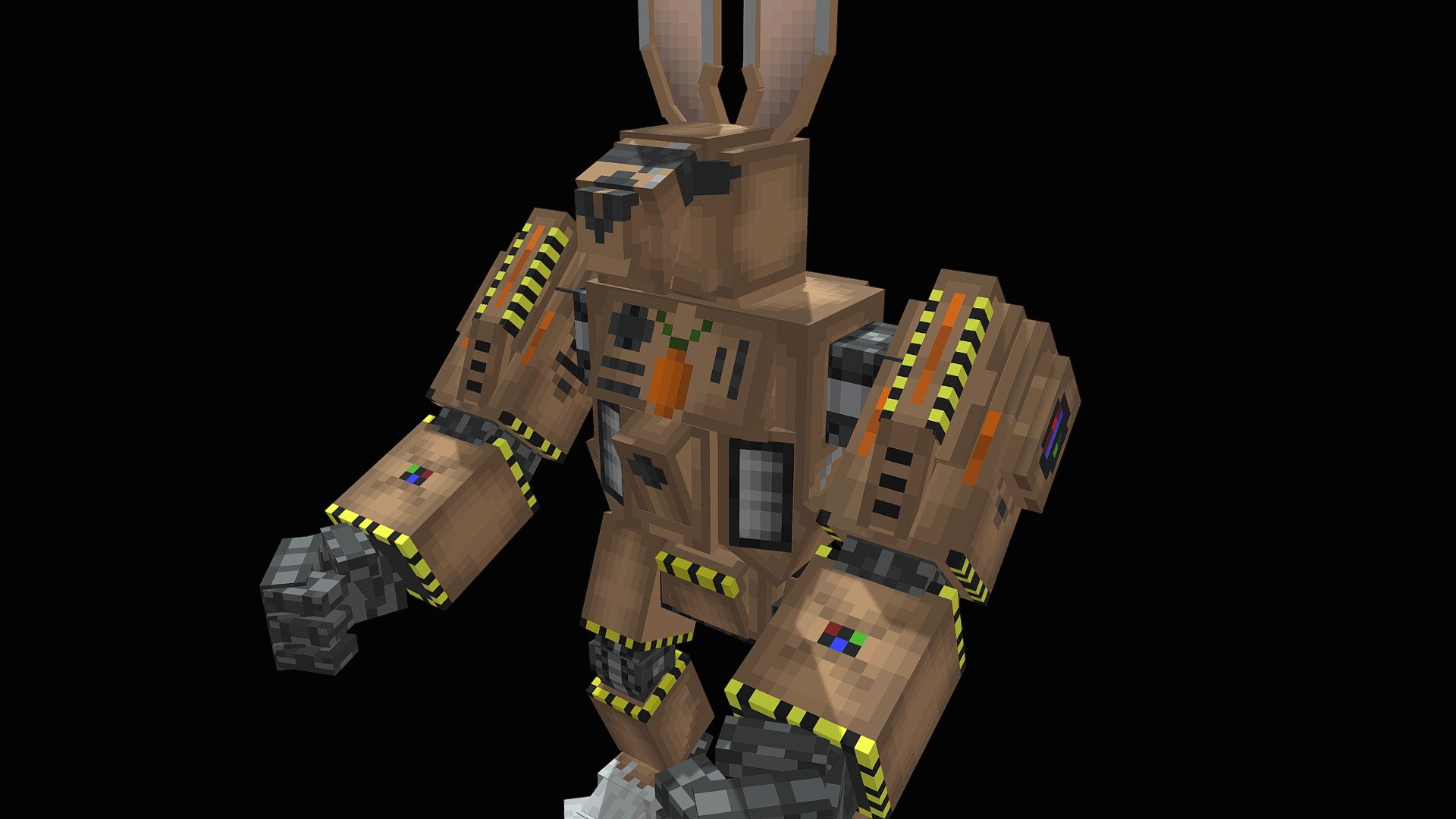 Mech Rabbit - 3D model by Dheyaa (@_dheyaa) [104fc35] - Sketchfab