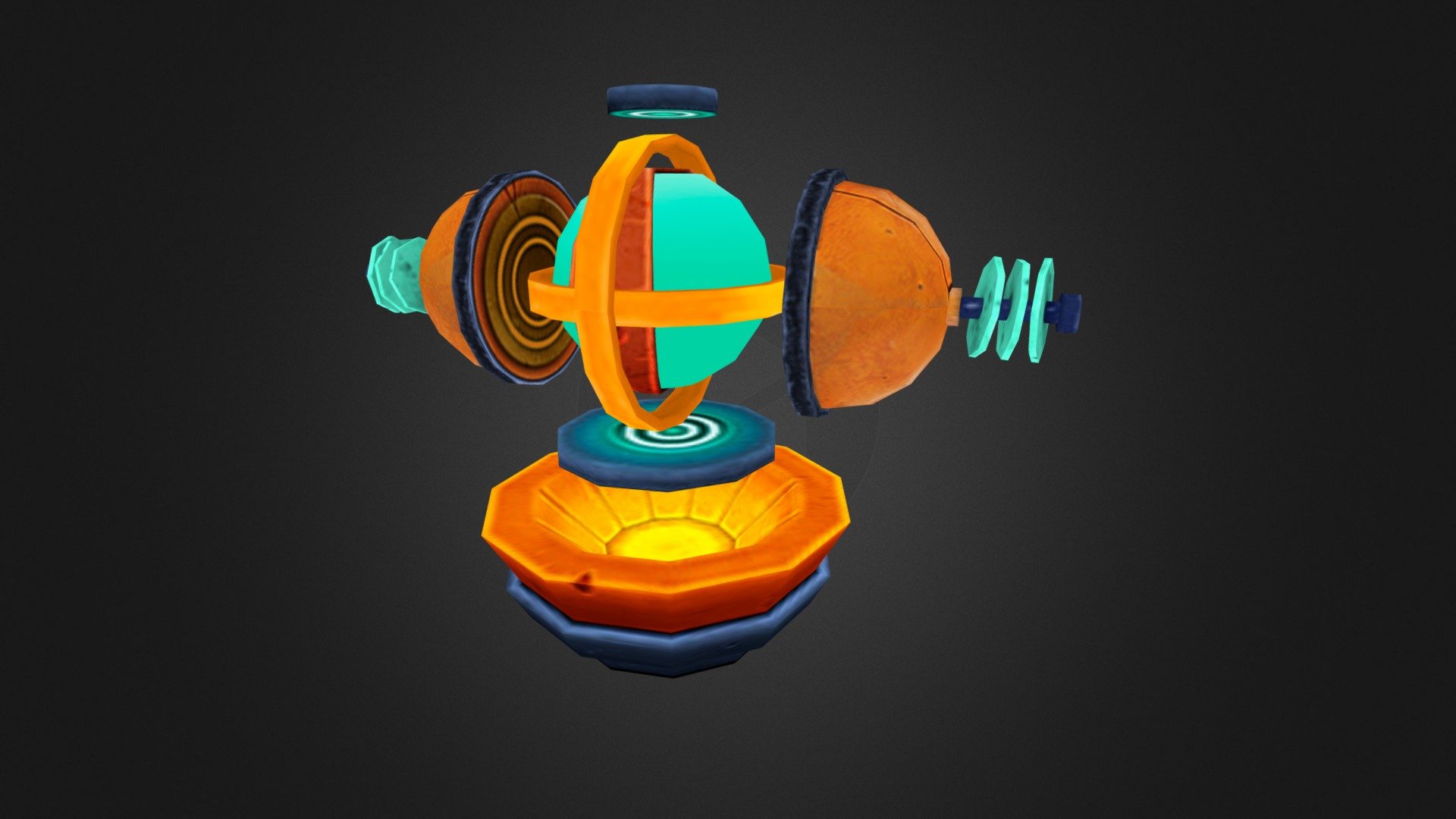 Stars Machine - 3D model by joselopezmv (@JoseMiguelLopezVera) [1050d3a ...