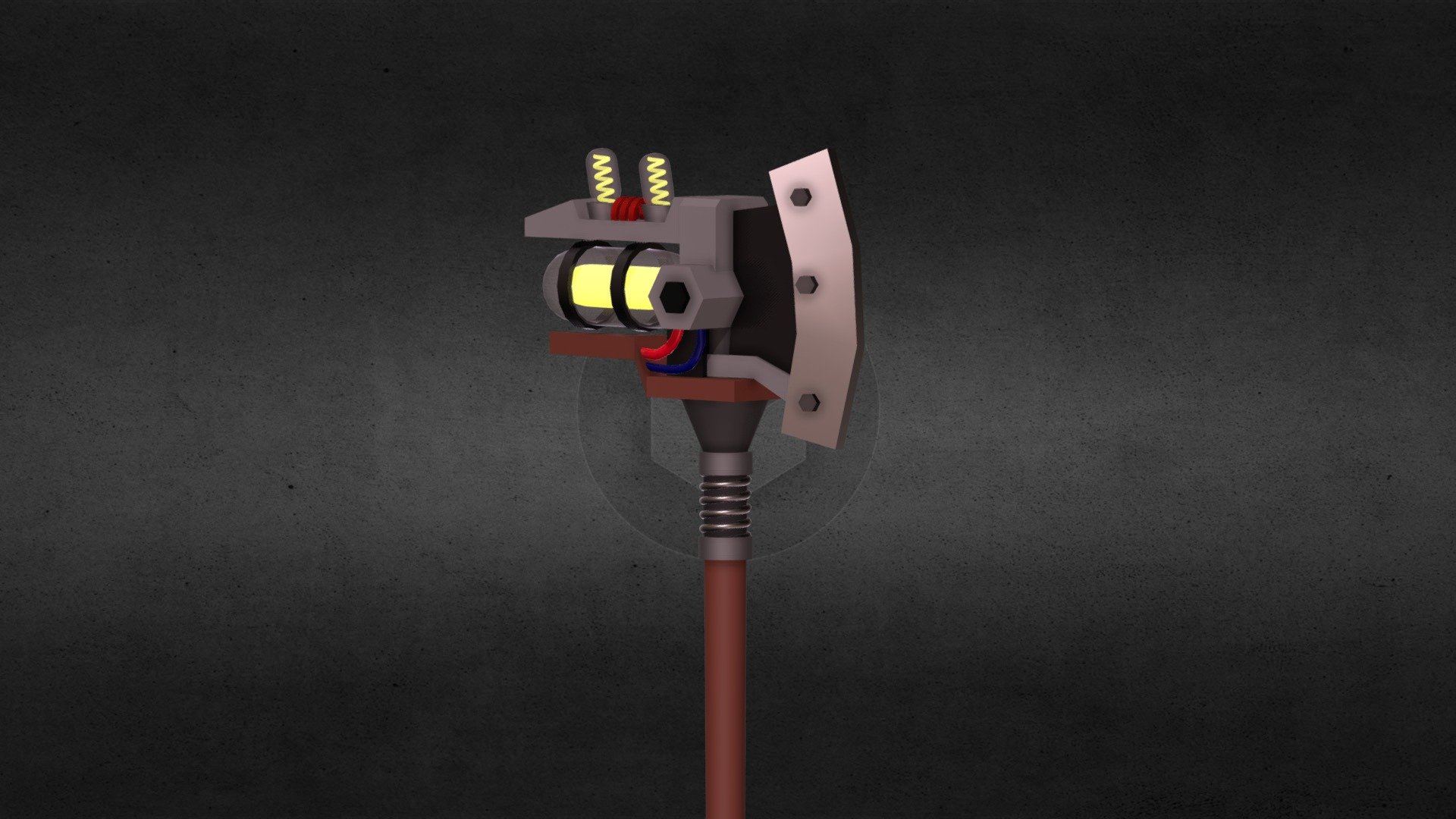 Electro Axe - Download Free 3D model by KPA3OH (@KRA3OH) [105292a] - Sketchfab