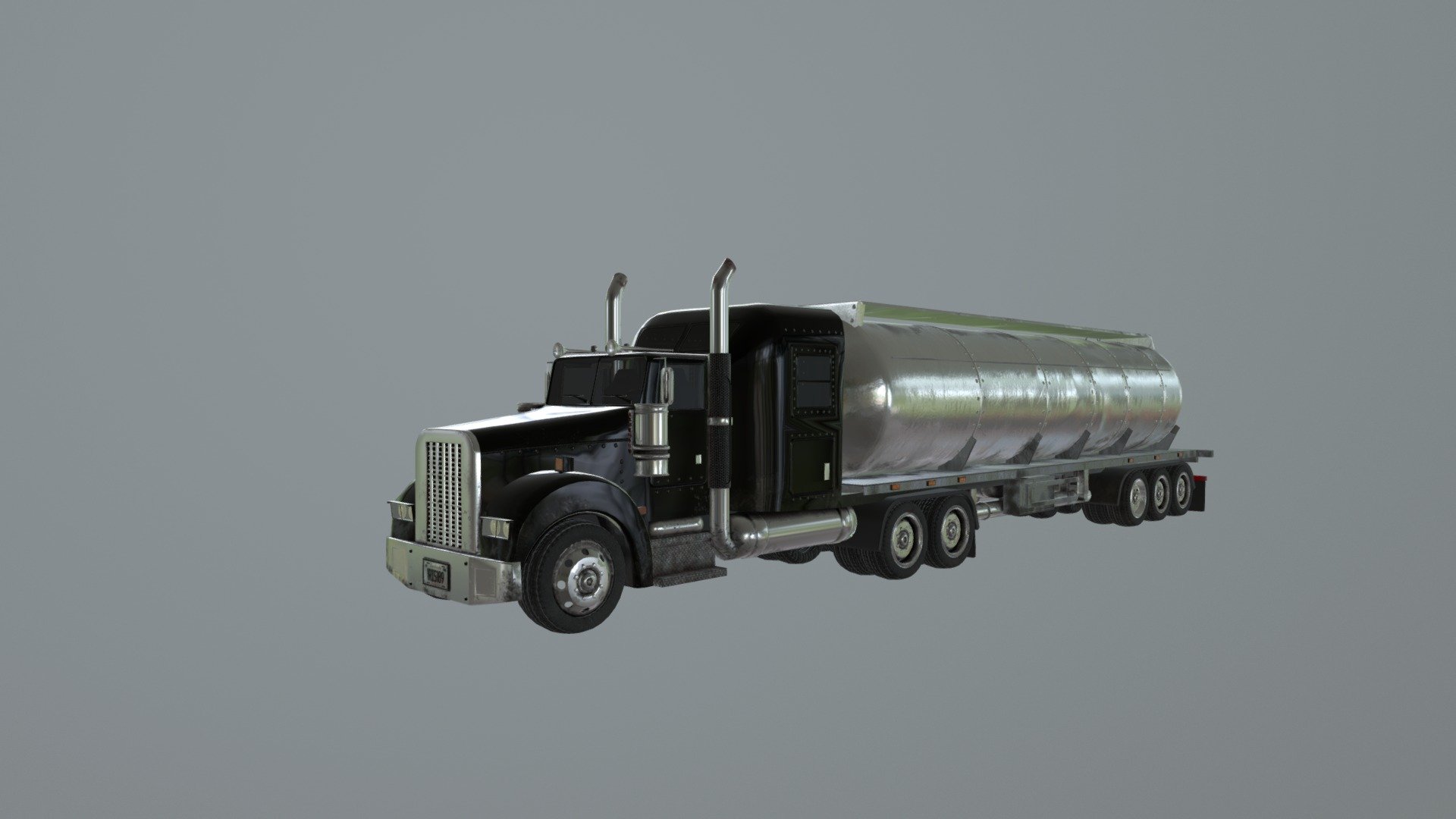 Tanker Truck - 3D model by iriseto [1052cca] - Sketchfab