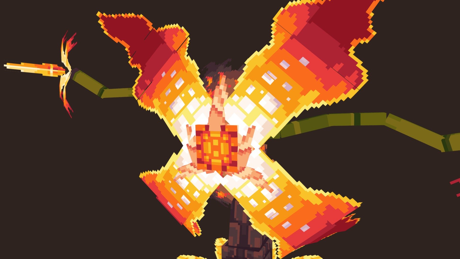 Pyro Orchid [Minecraft] - 3D model by Maks - Art (@maksart1) [105306c ...