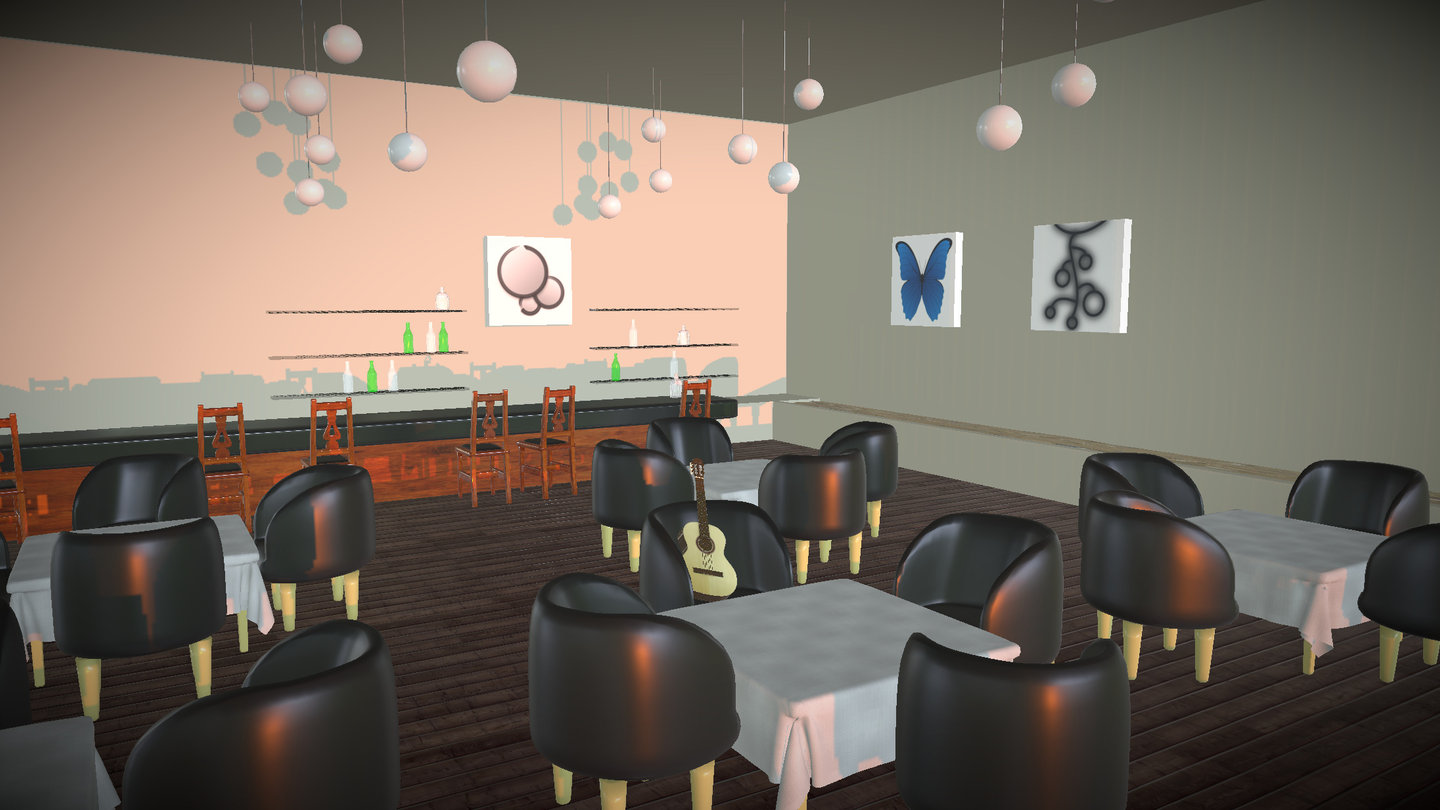 Restaurant Interior Test - 3D model by Jonathan Wright (@Jonathan ...